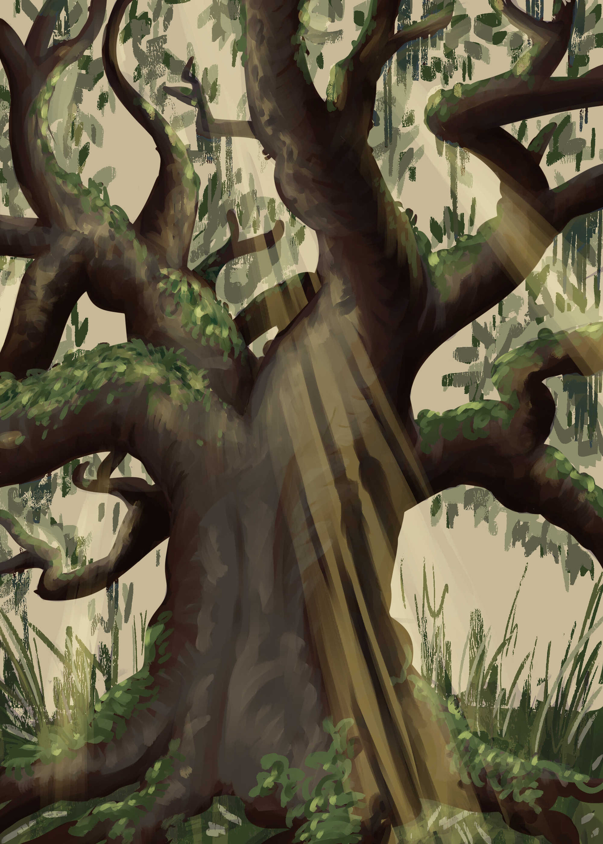 ArtStation - Tree study