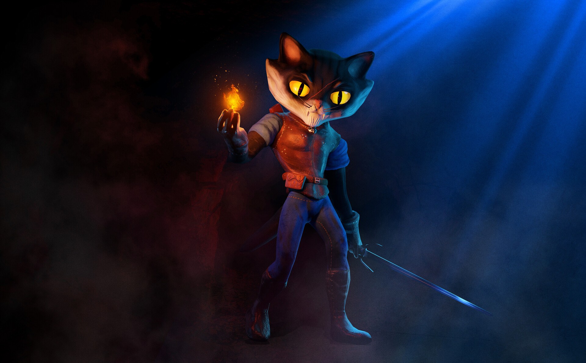 ArtStation - Witcher of the Cat School