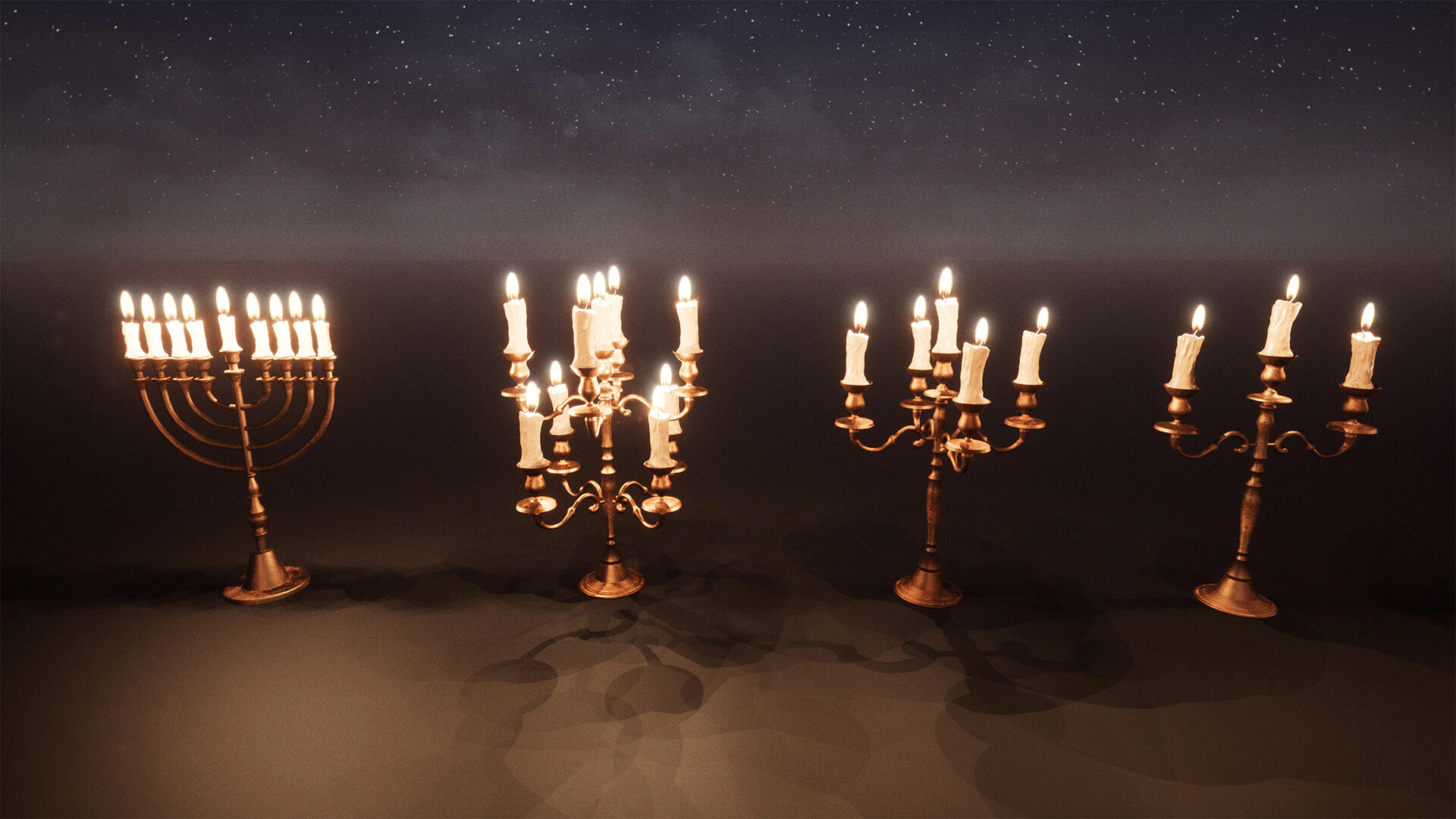 ArtStation - Candles Package / 100+ Variations