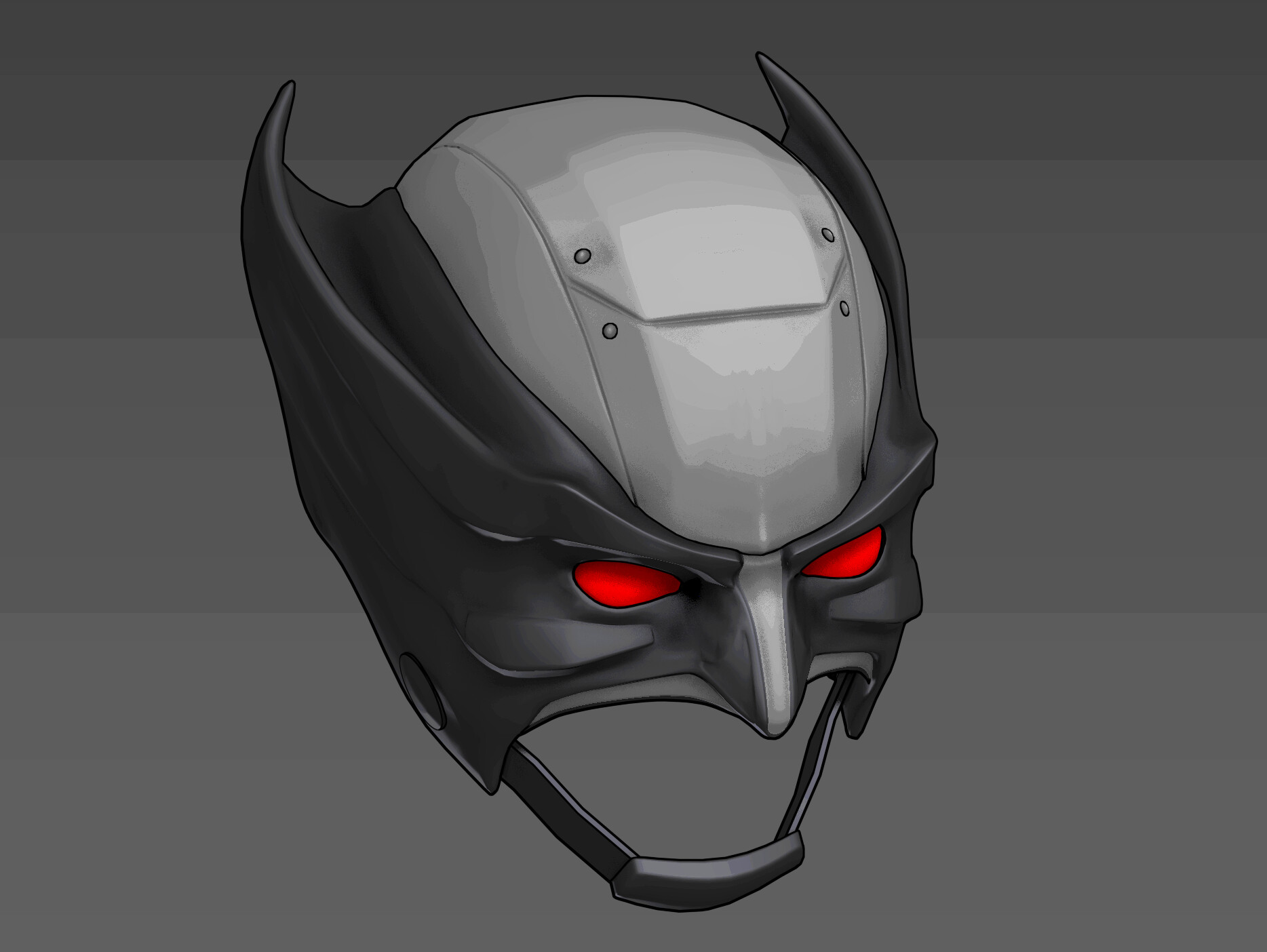 Mike Washington - Wolverine Cosplay helmet 1