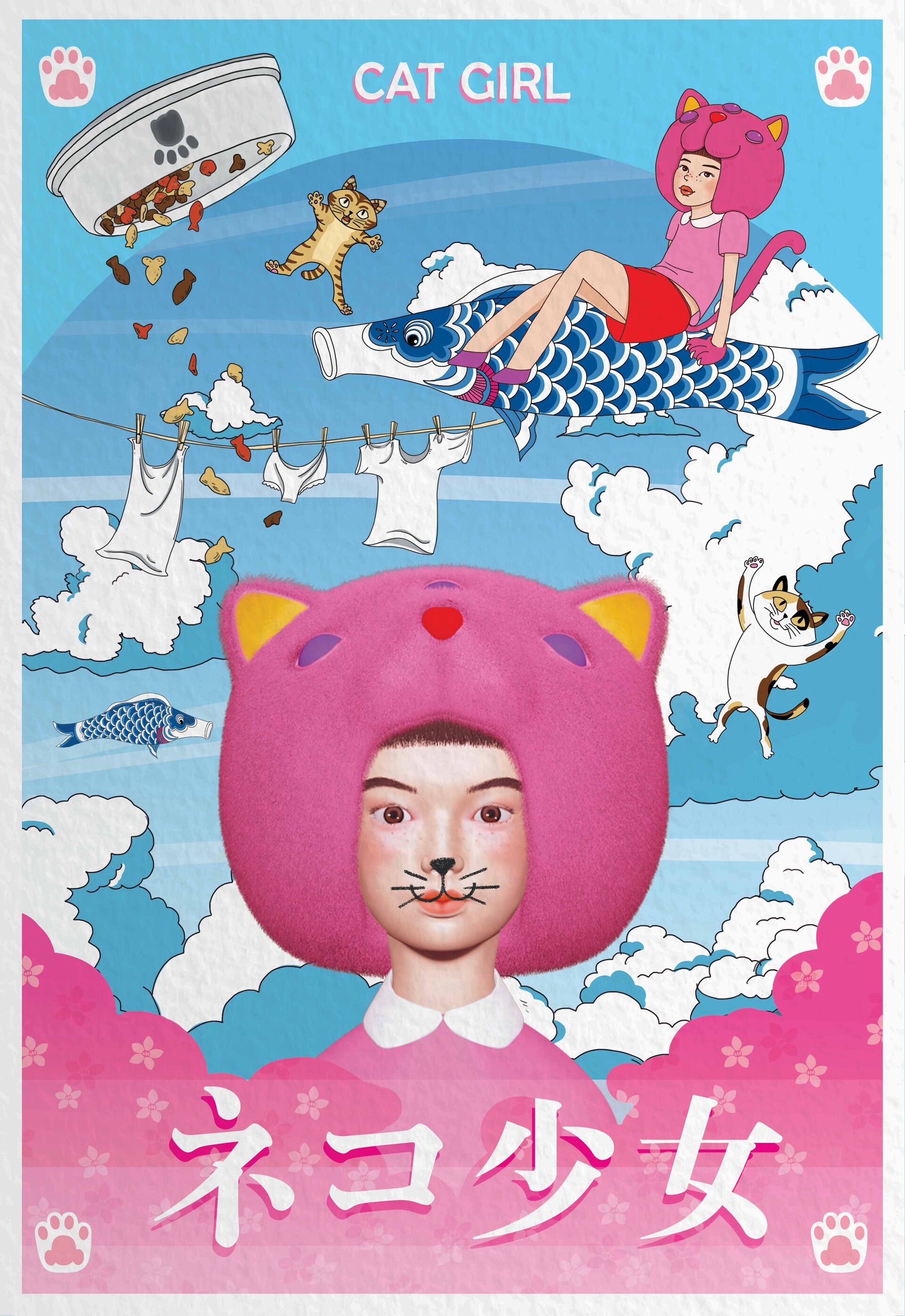 ArtStation - ネコ少女 Cat Girl