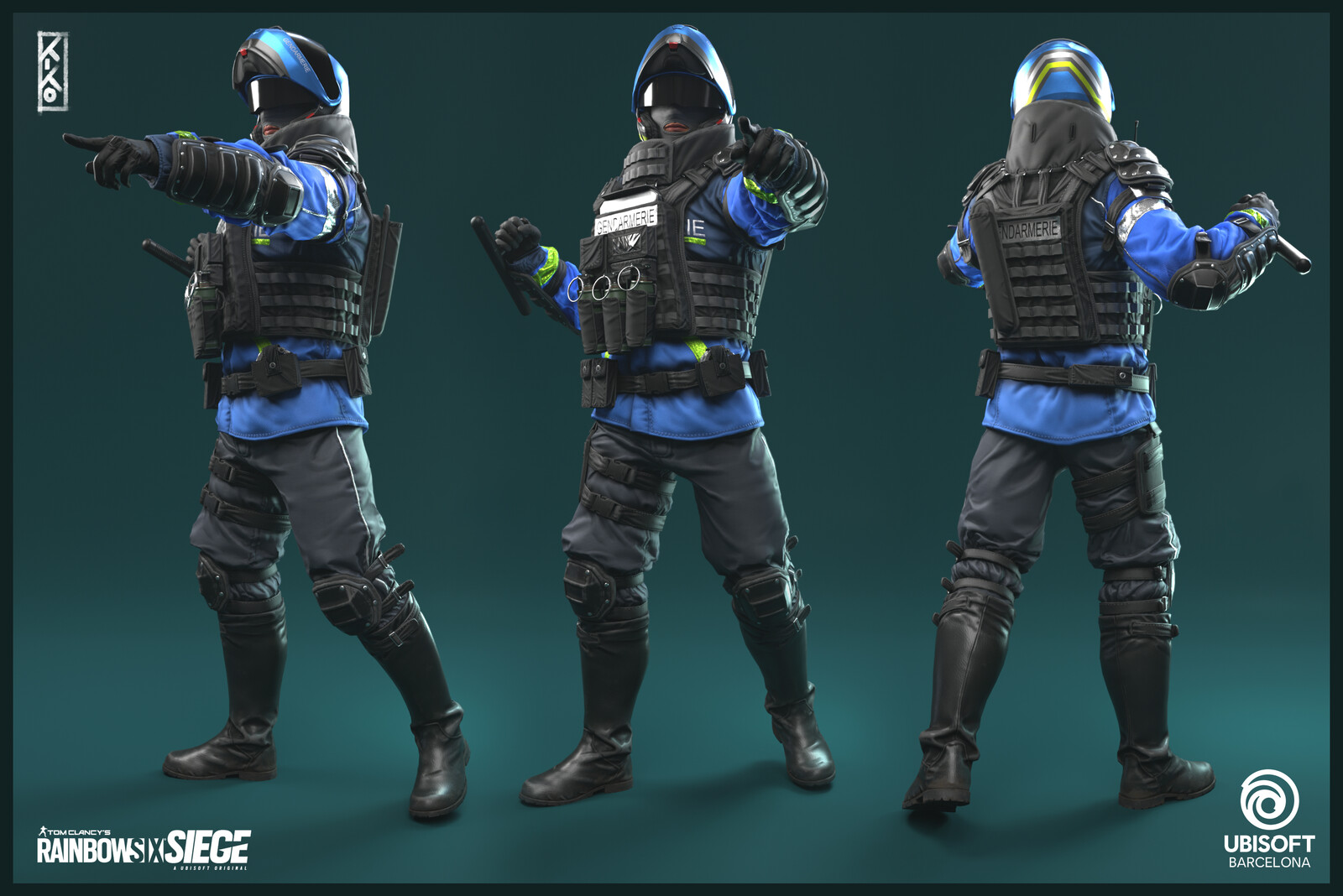 Francisco Gutiérrez Vázquez - Rainbow Six | Siege - Rook Battlepass ...