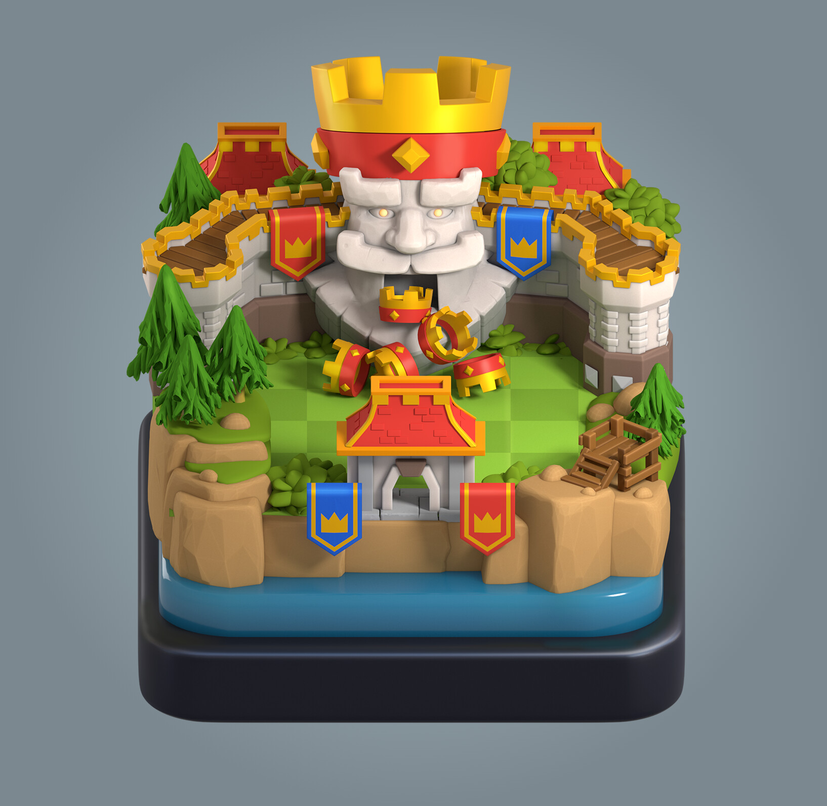 Surface Digital - Clash of Clans : Royale Scenery