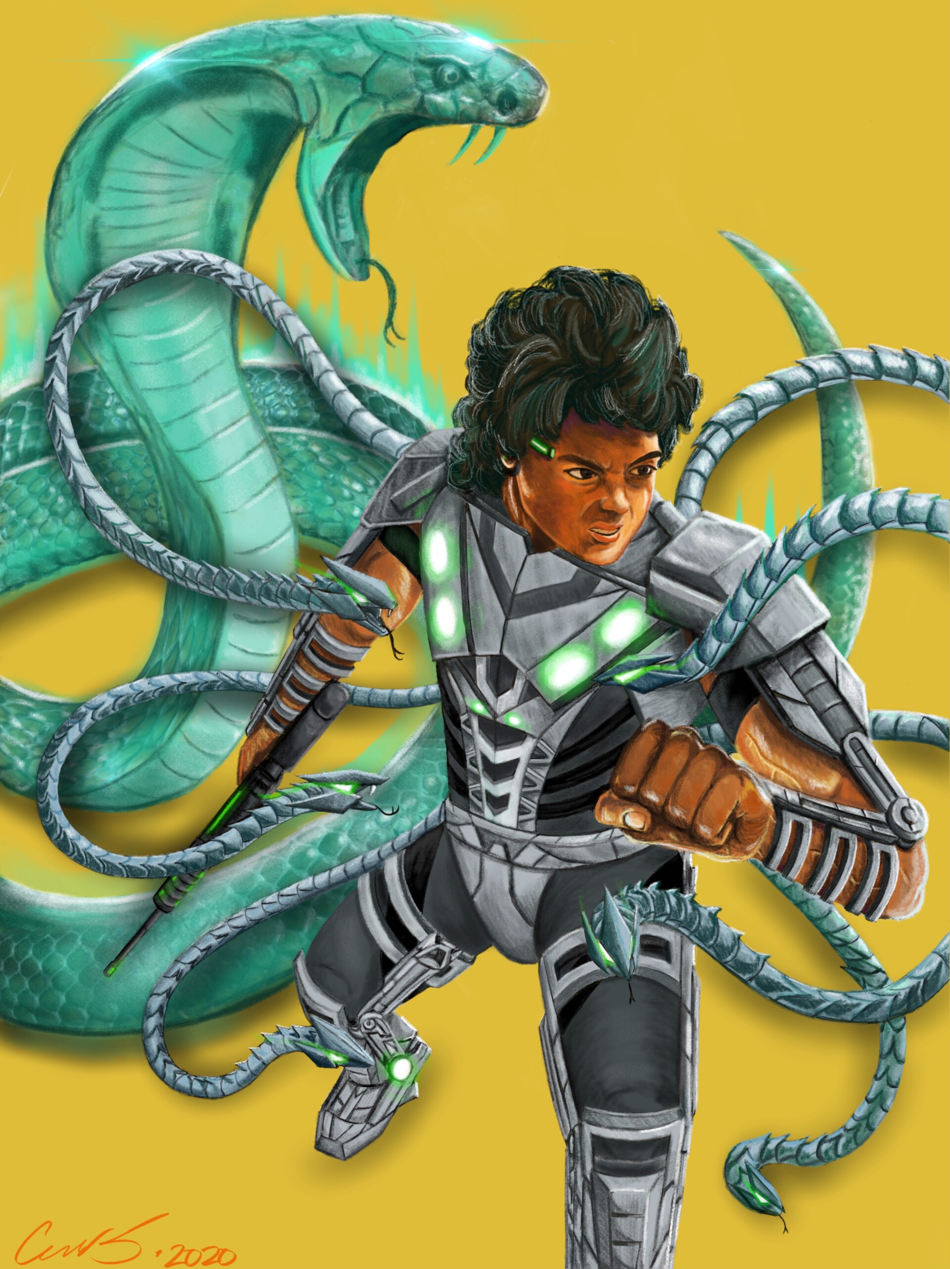 ArtStation - King Cobra Character Concept