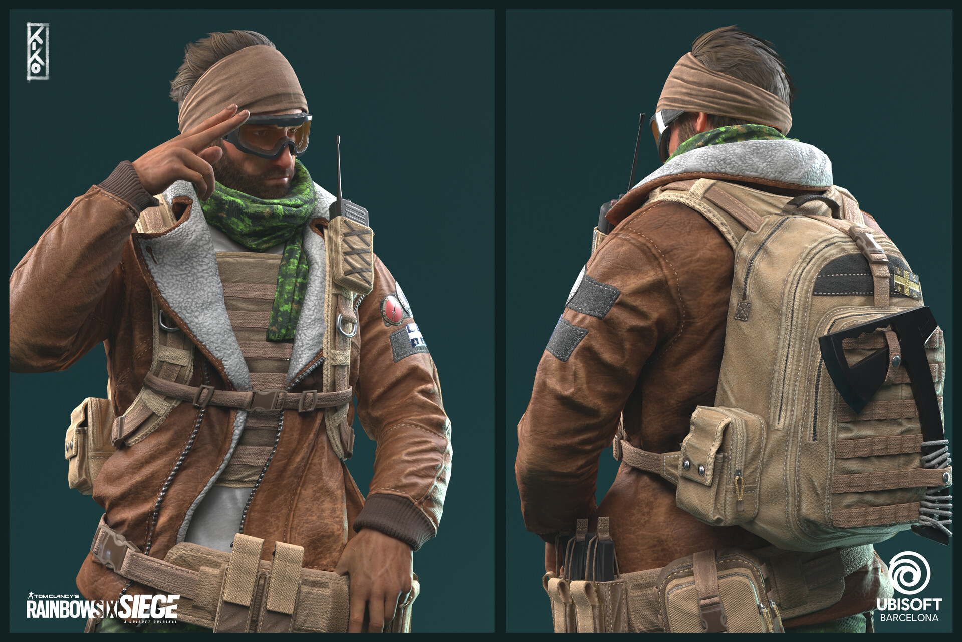 Francisco Gutiérrez Vázquez - Rainbow Six | Siege - Buck Battlepass ...