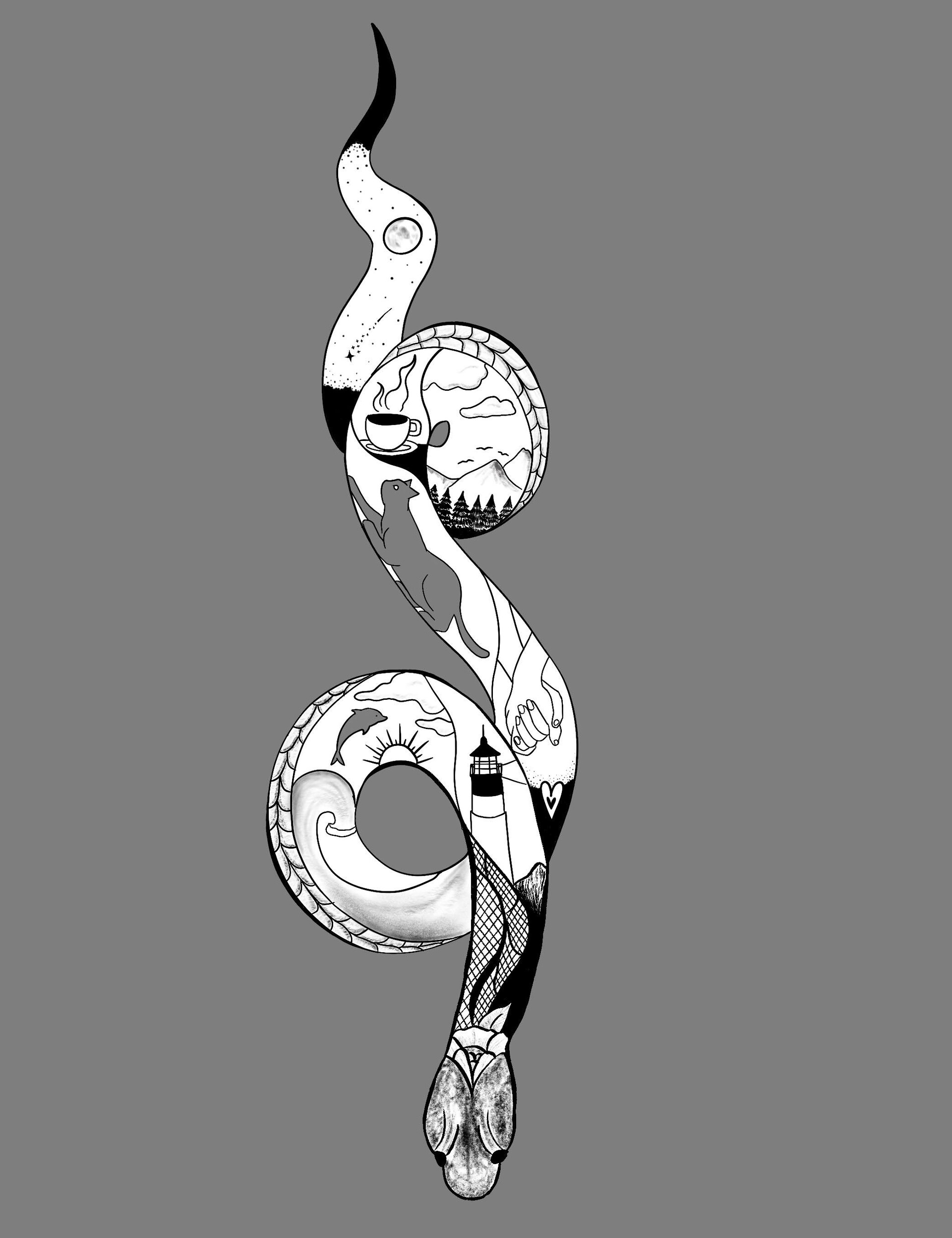 ArtStation - Snake of Life