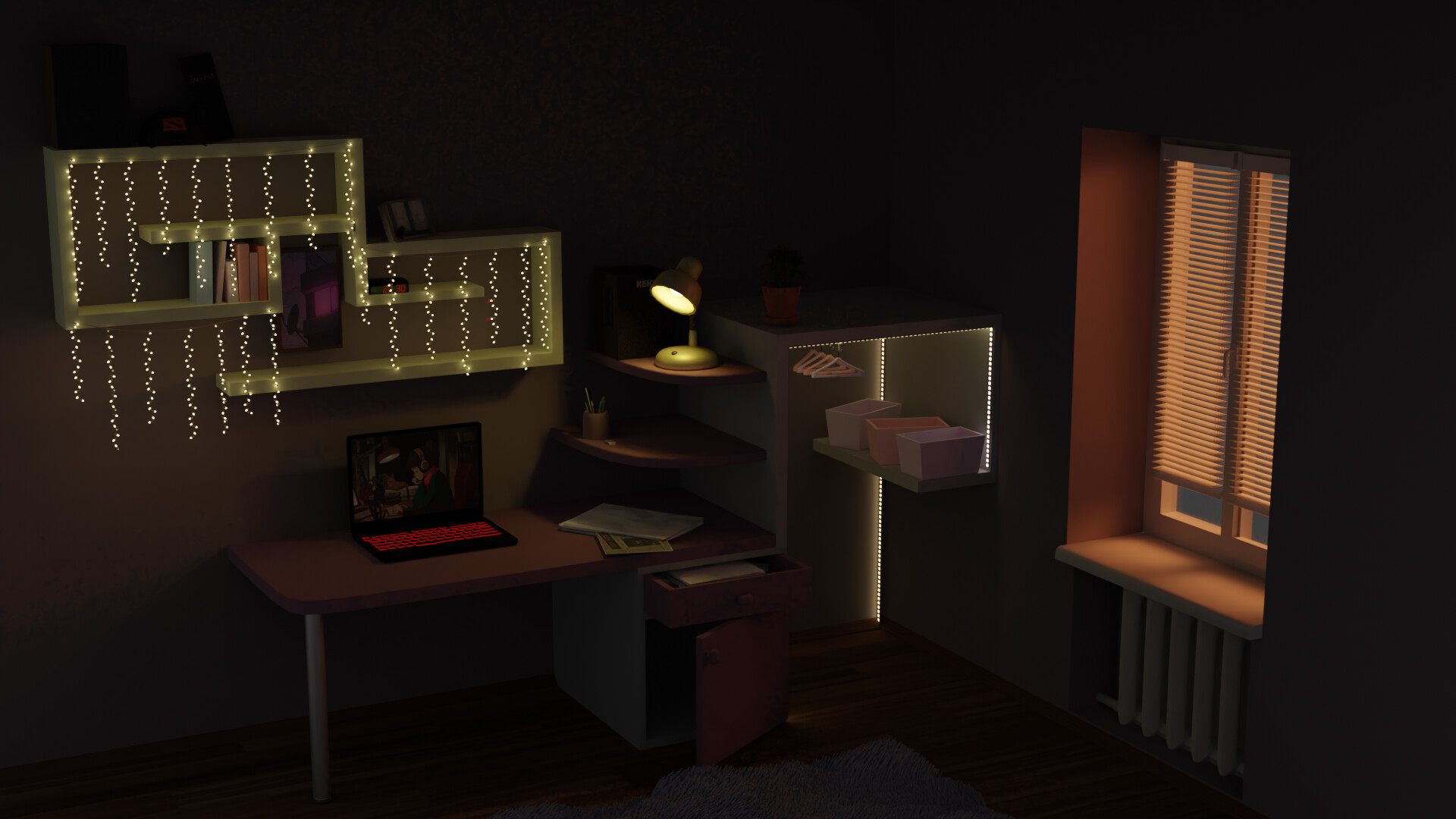 ArtStation - My Chill Room