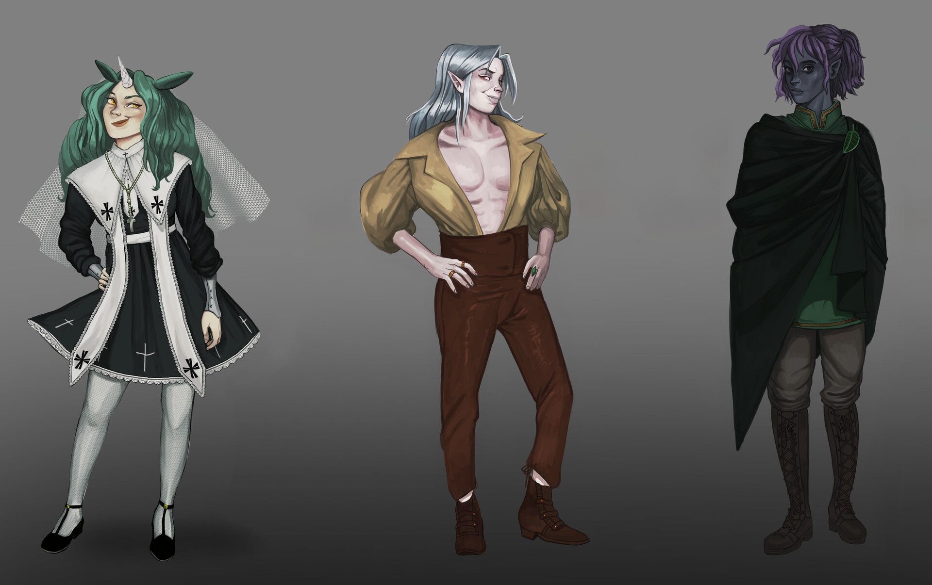 ArtStation - Misc. Pathfinder Characters