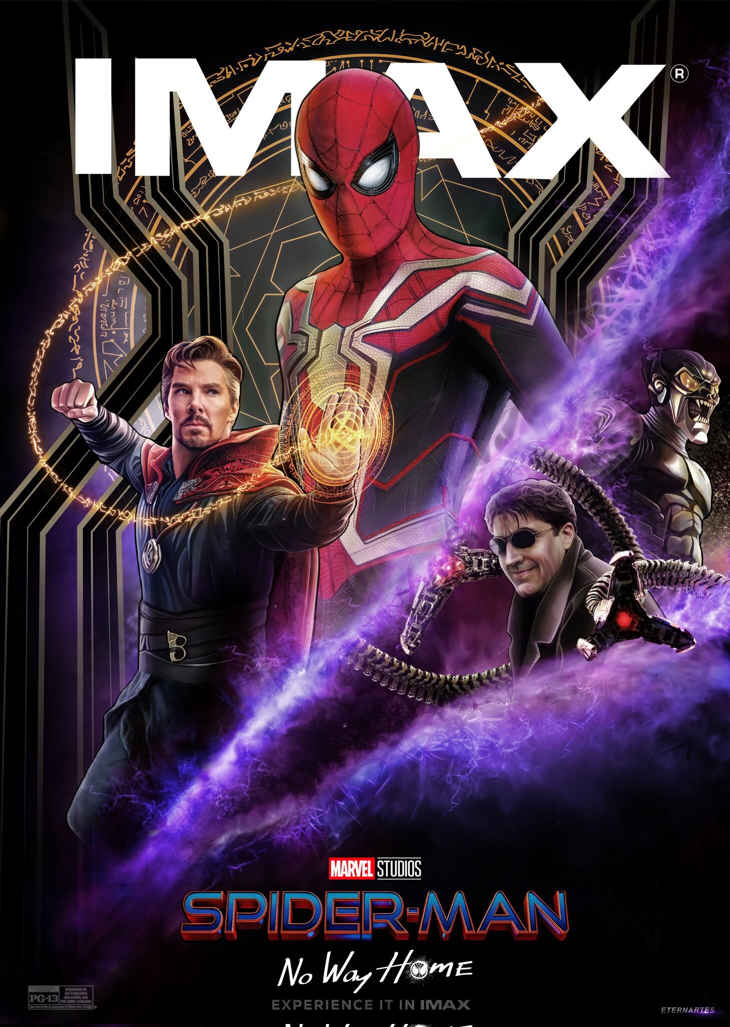 Artstation Drawing Poster Spider Man No Way Home