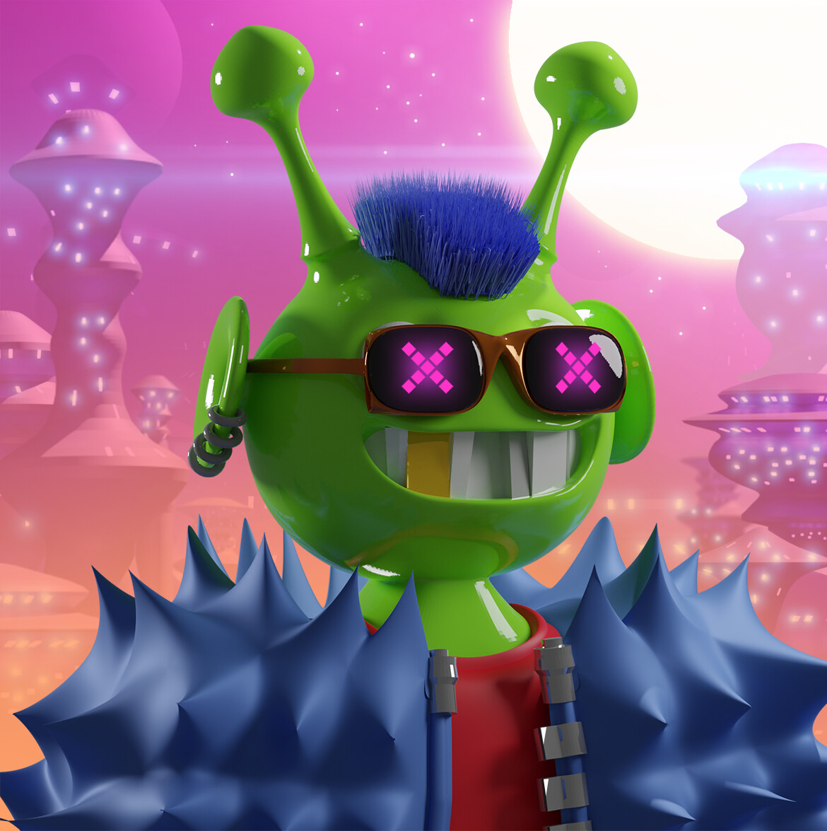 ArtStation - Funky Alien