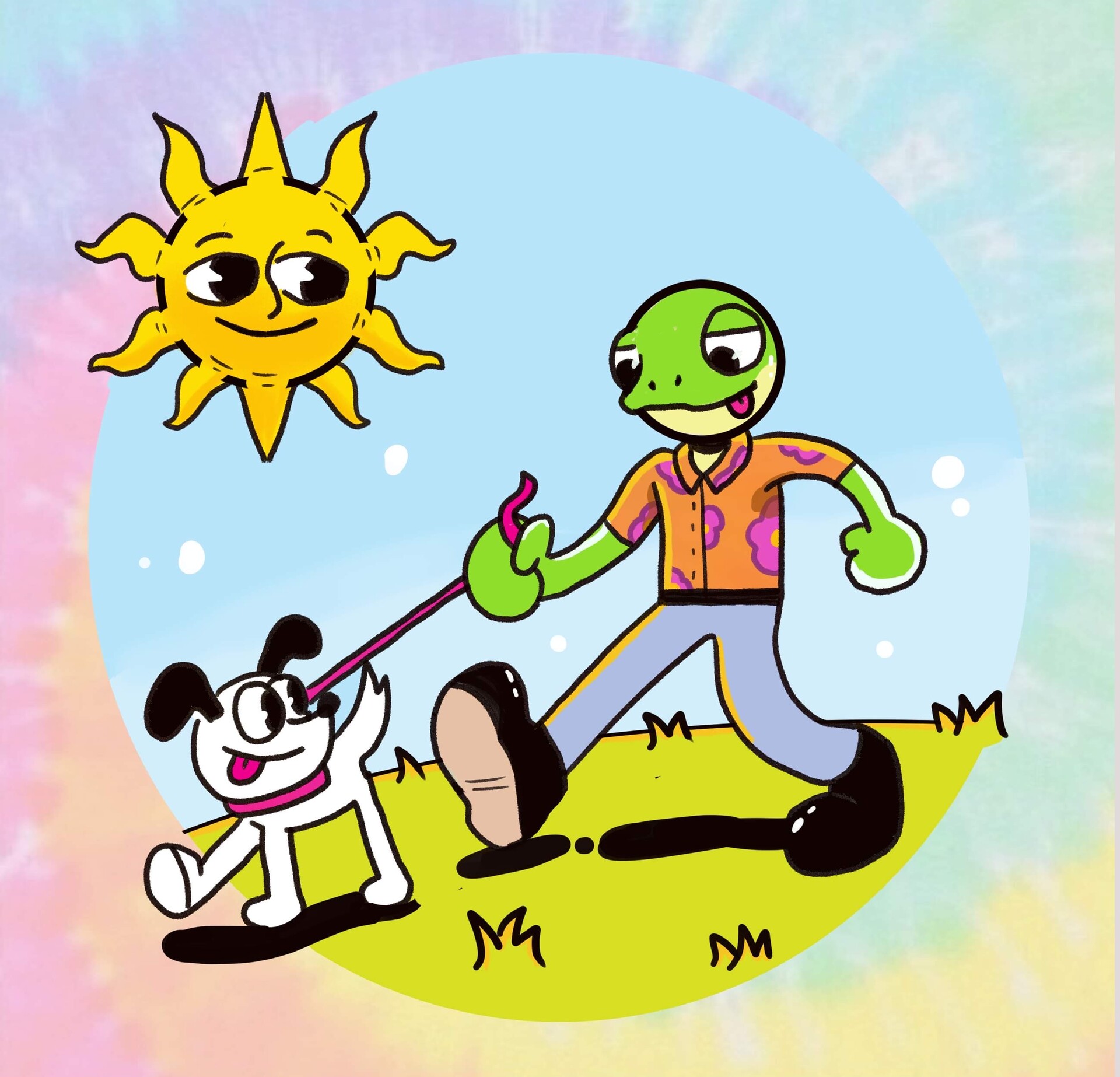 ArtStation - Benjamin the frog, character design