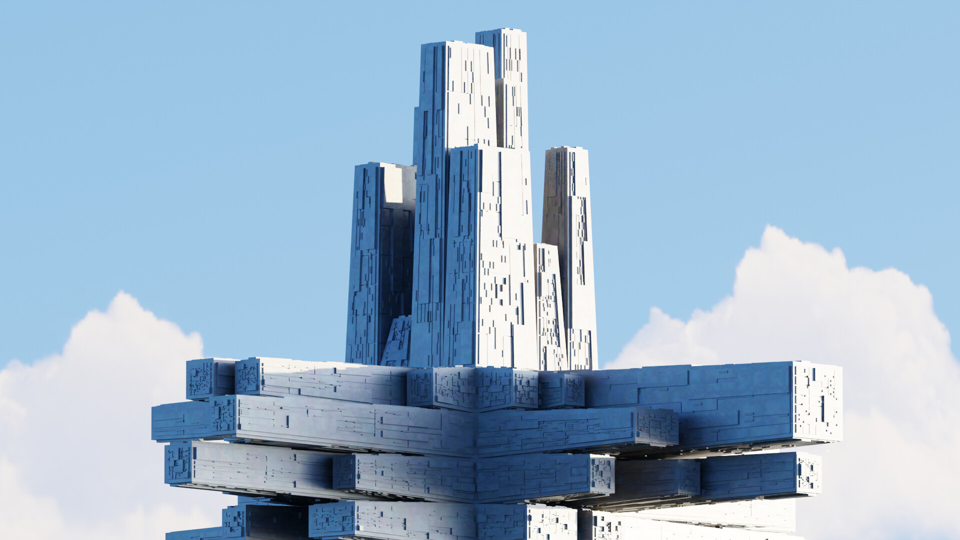 ArtStation - Sci Fi Base