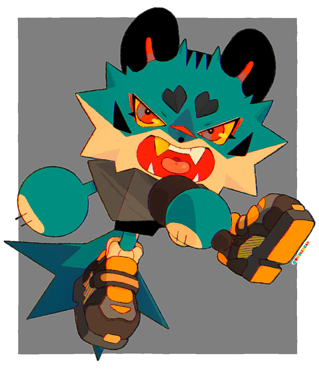 widdlebean - Tiger Rock Star