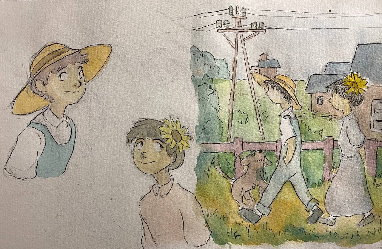 ArtStation - Characters in countryside