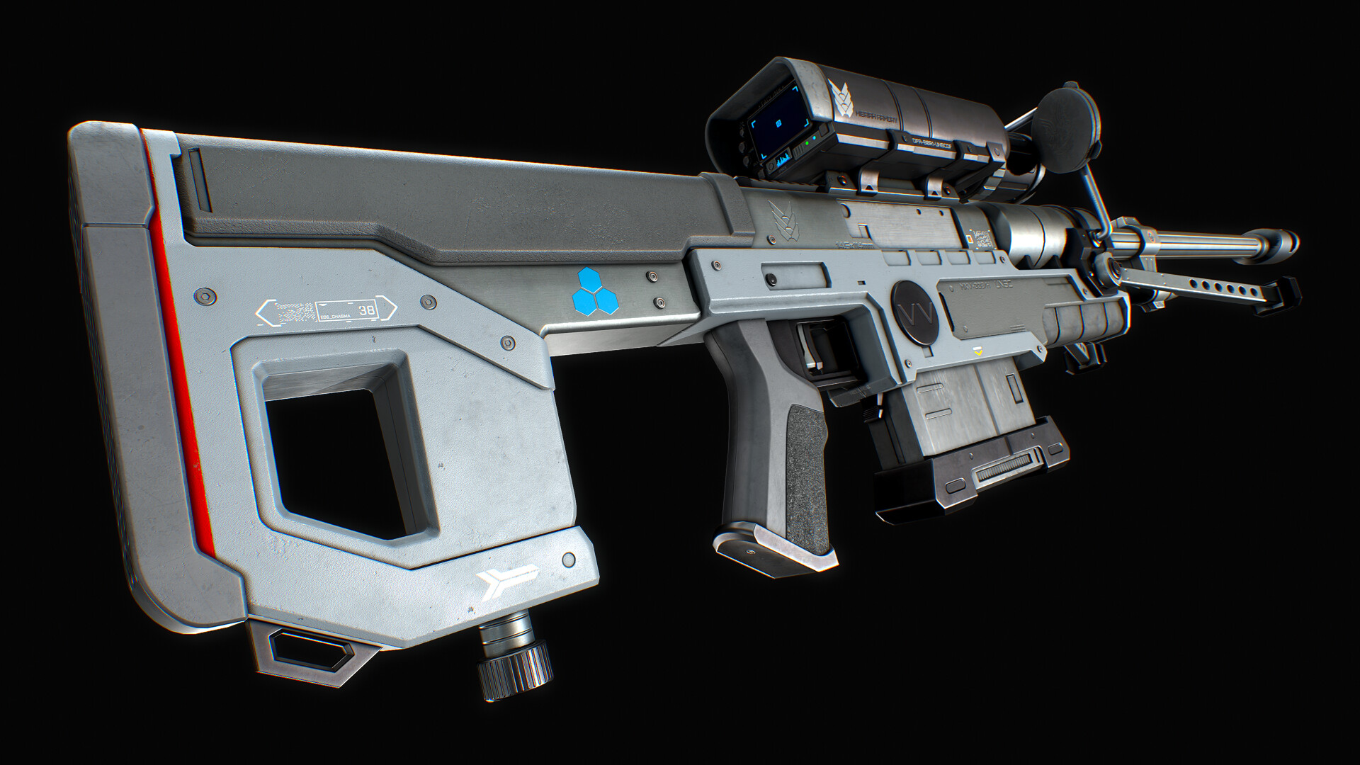 Jared Harris - Halo SRS99C- S2 Sniper Rifle: Far Isle