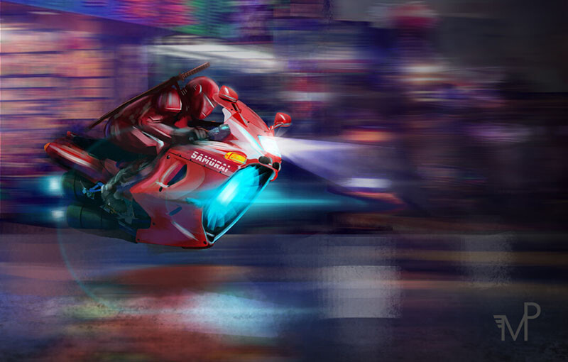 ArtStation - Hovercycle