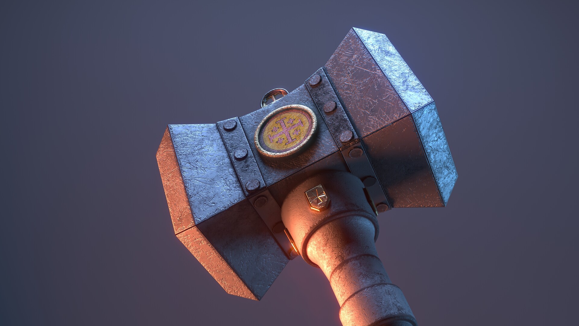 ArtStation - Templar Hammer