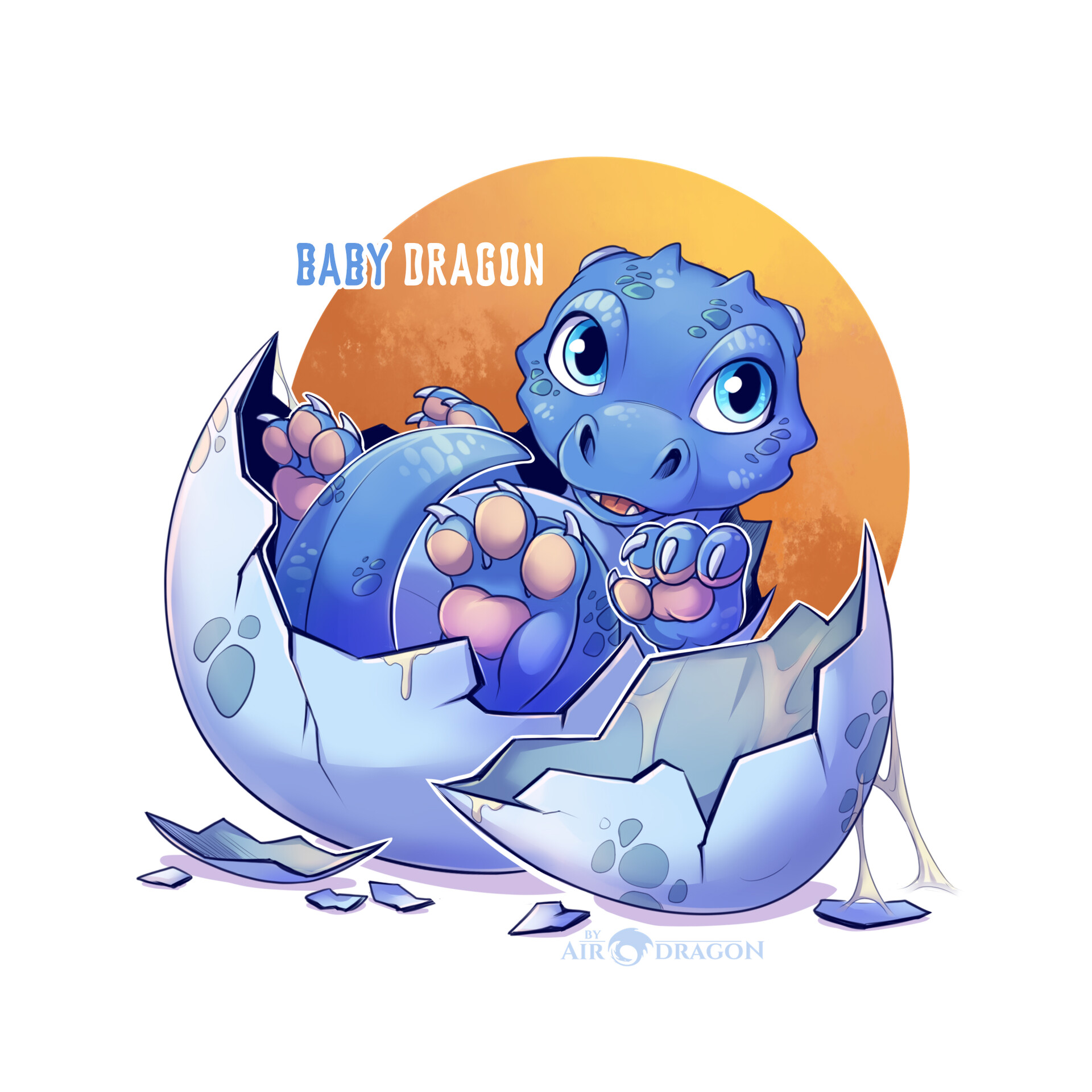 ArtStation - Baby dragon