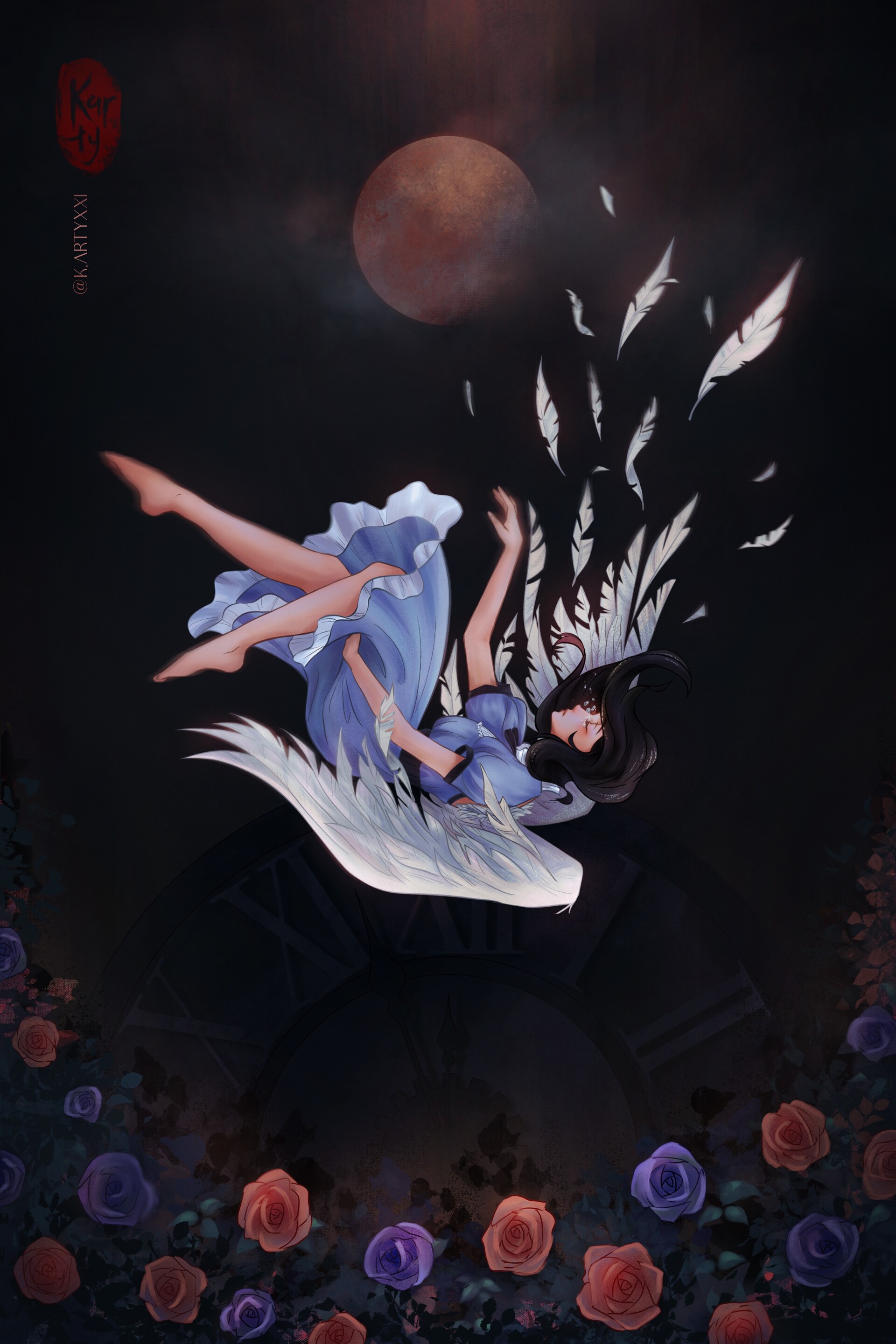 ArtStation - fallen dream | COMMISSION OPEN