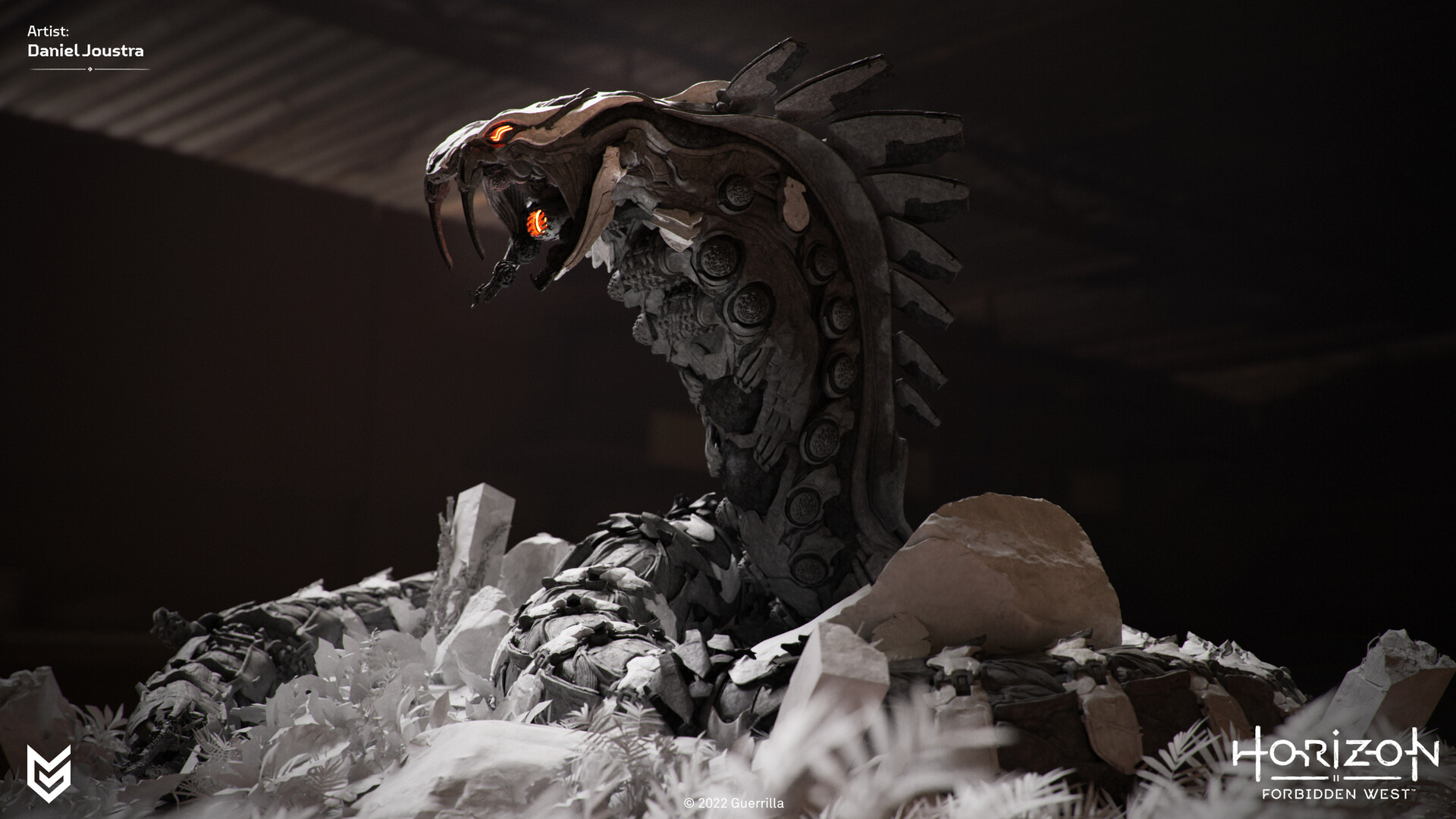 Daniel Joustra - Horizon Forbidden West Slither Fang Concepts