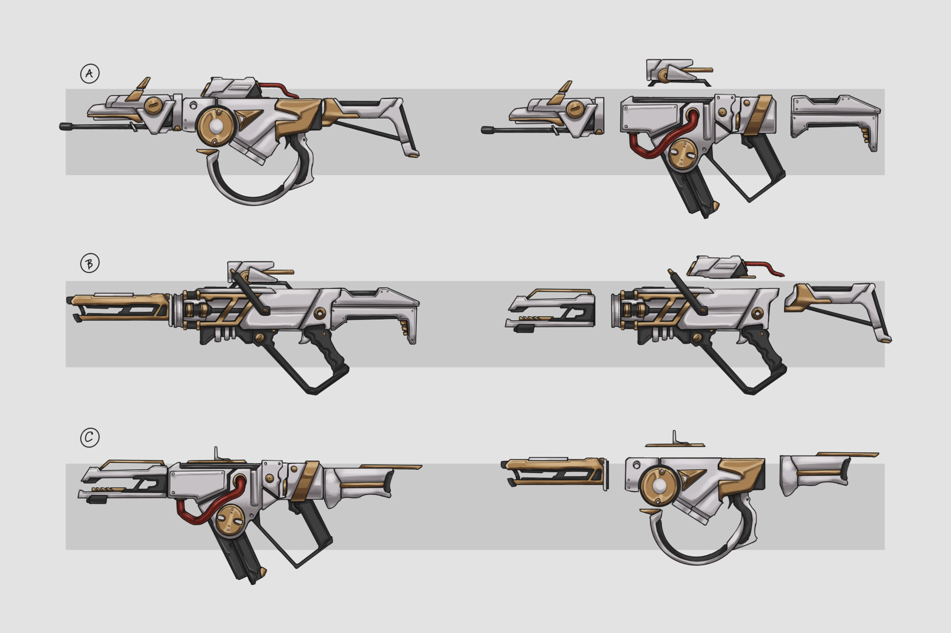 Futuristic Weapons Concept Art