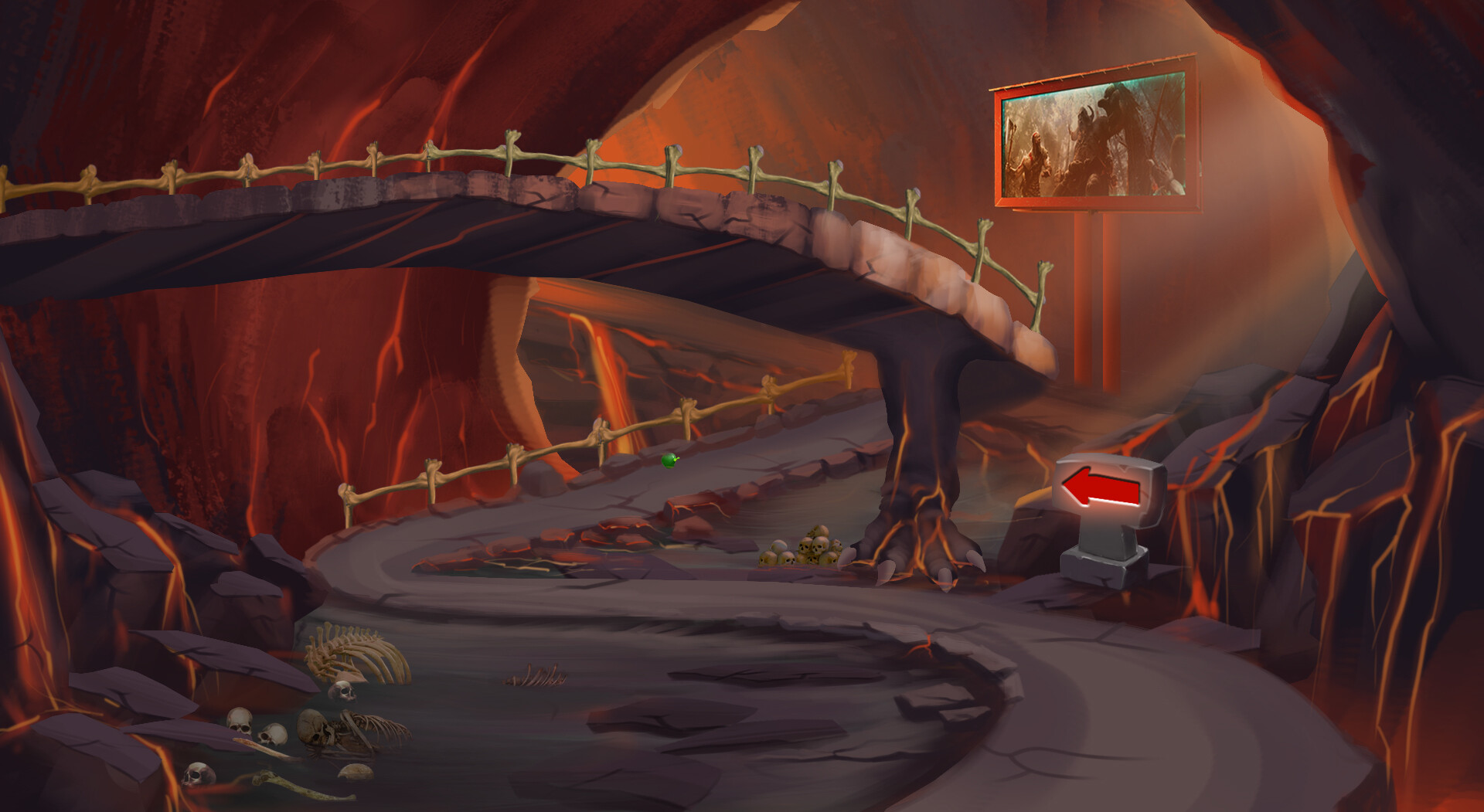 ArtStation - Hell Concept Art