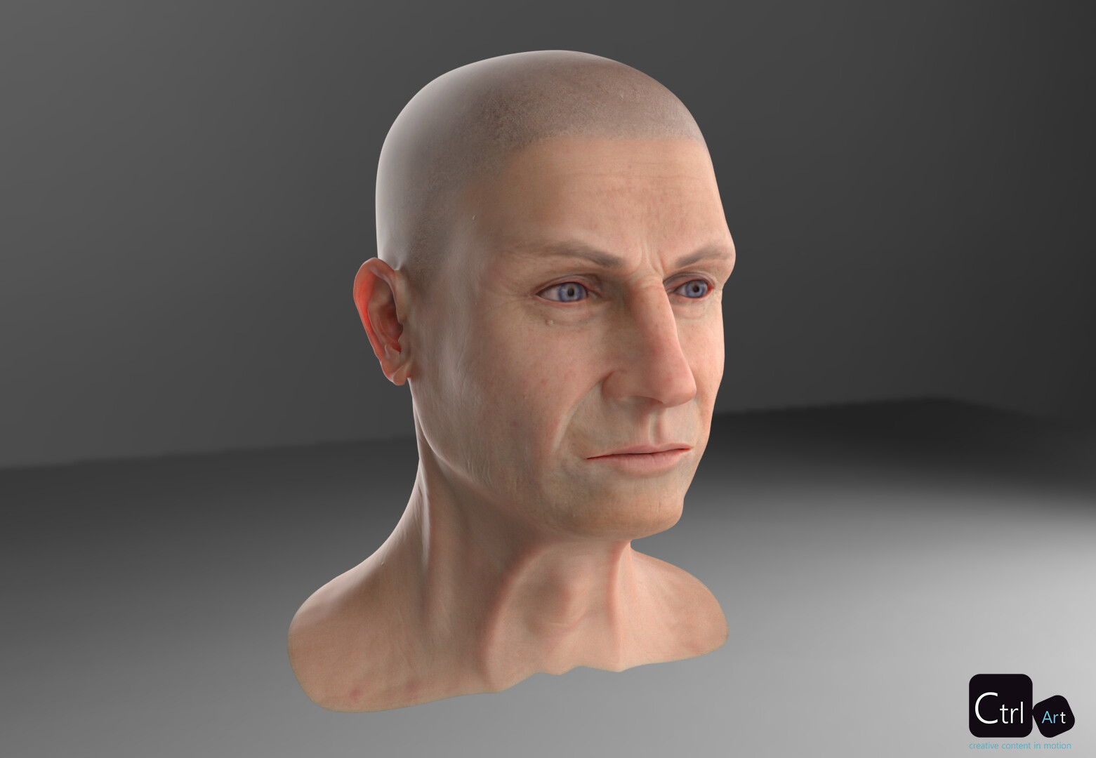 ArtStation - Male Face Study