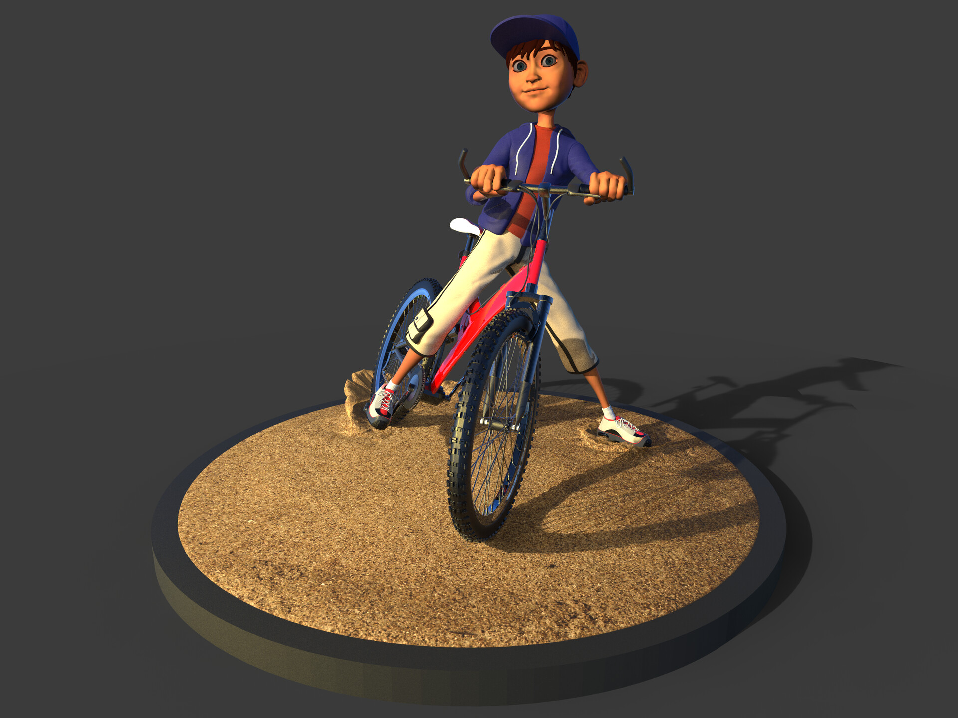ArtStation - Biker Boy