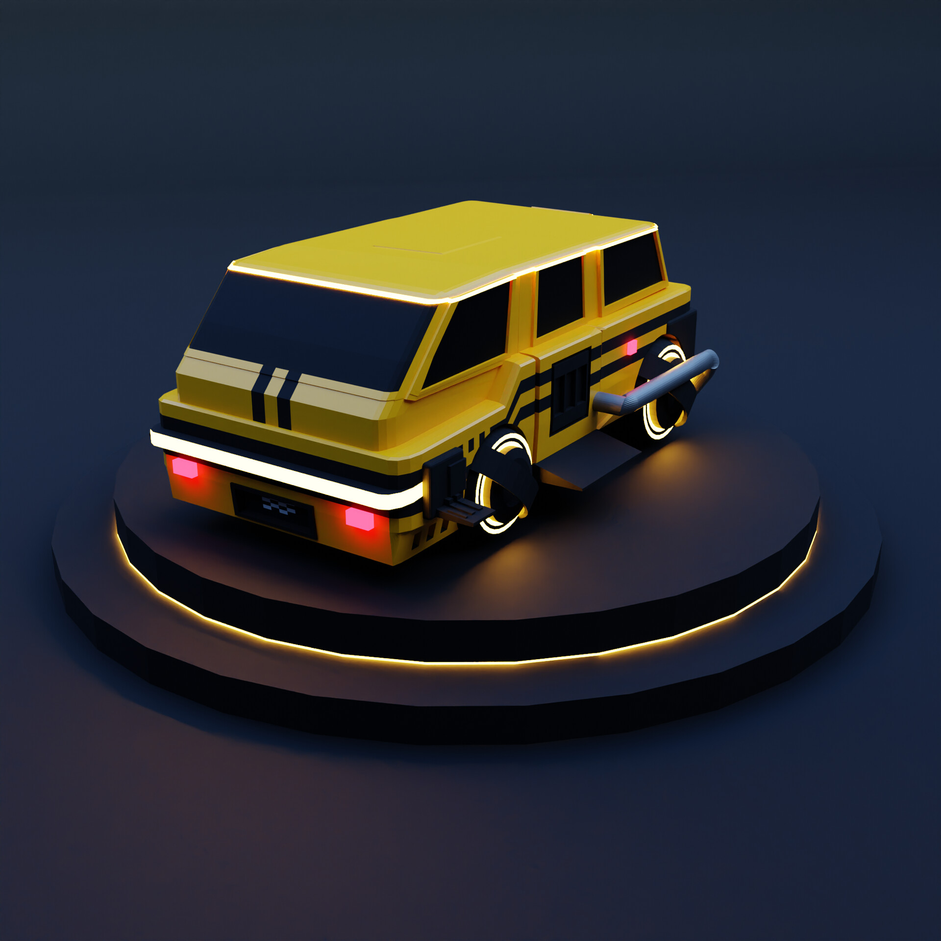 ArtStation - Sci-Fi Bus