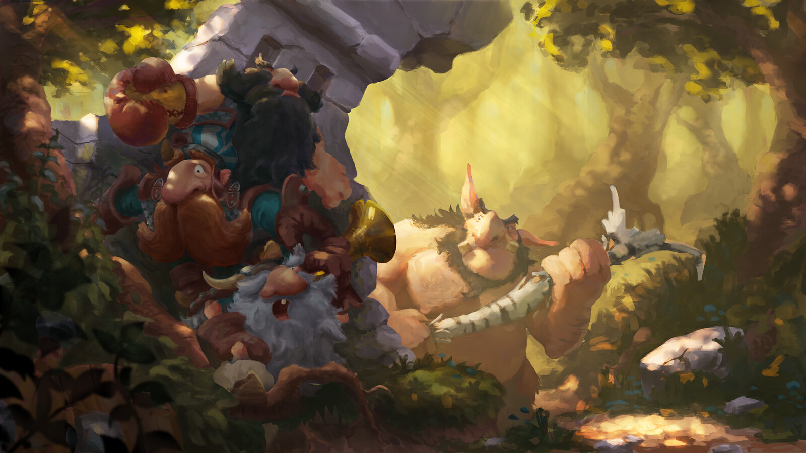 ArtStation - Troll Hunting