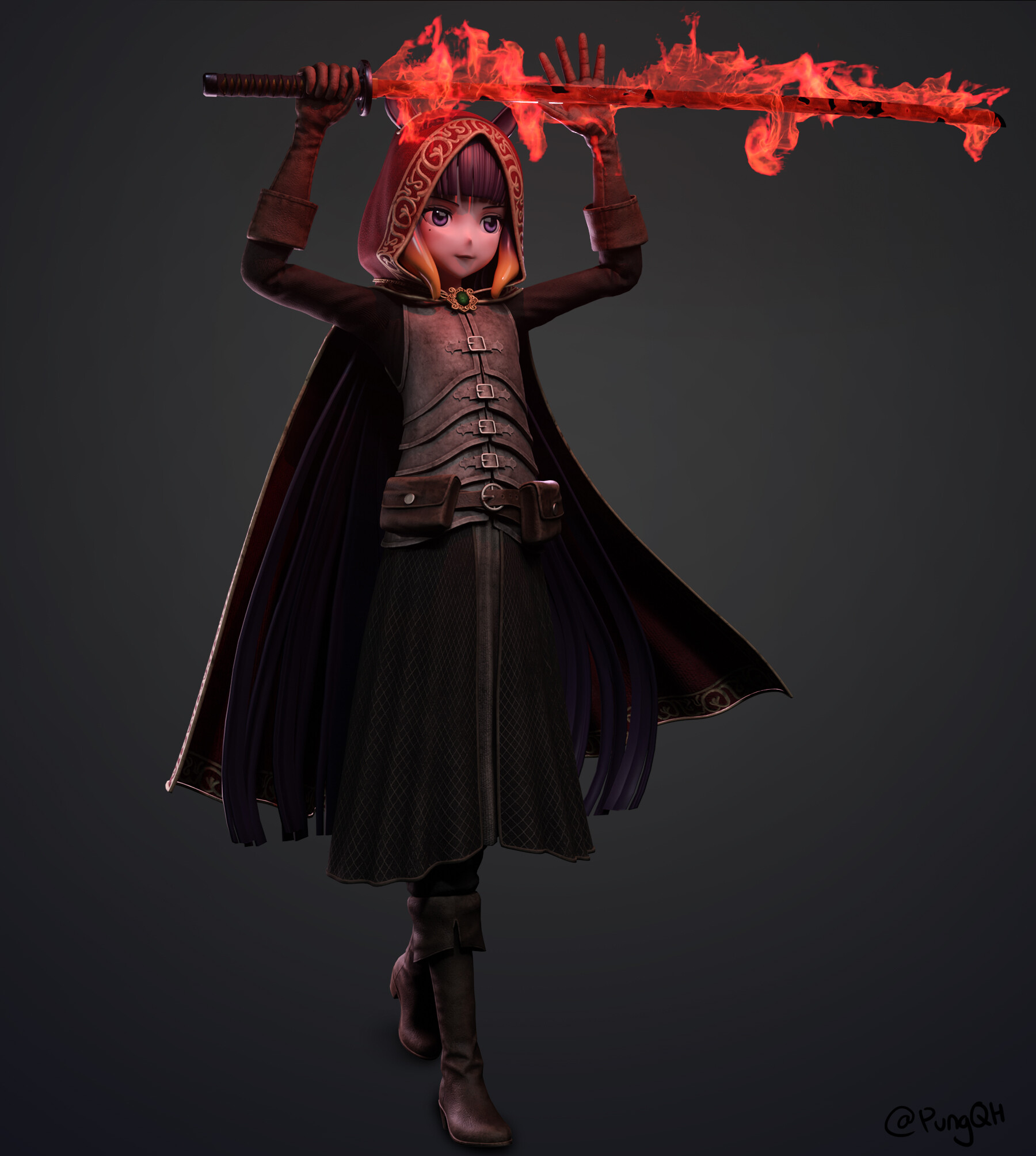 ArtStation - Fanart // Ninomae Ina'nis 02