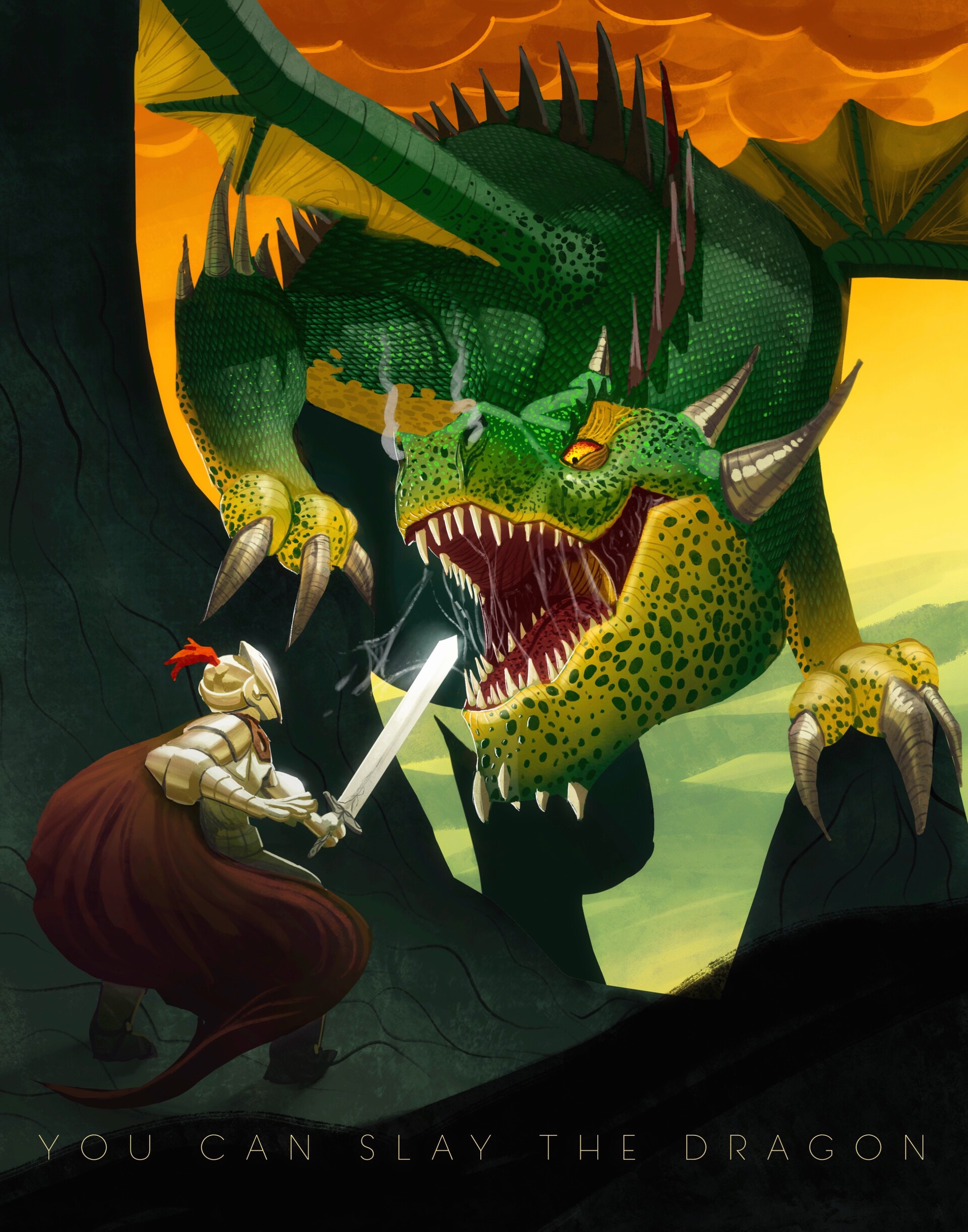 ArtStation - You Can Slay the Dragon