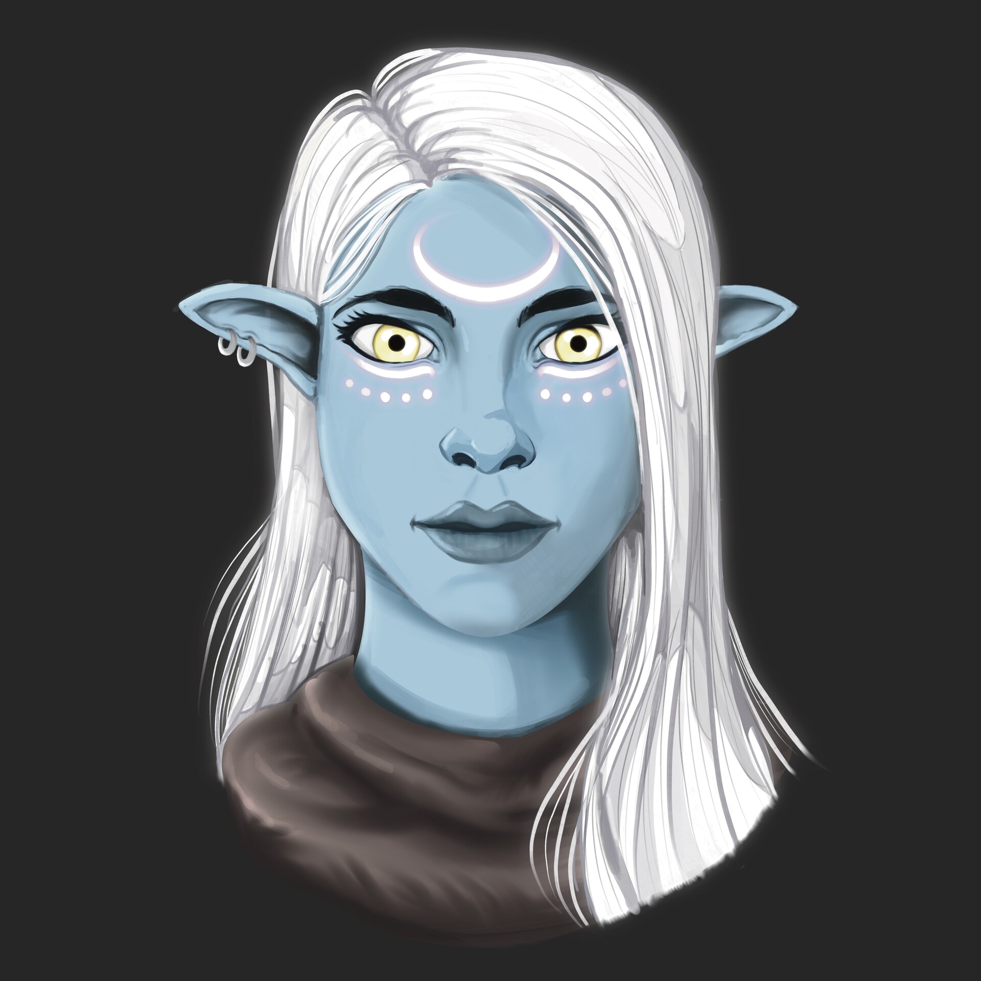 ArtStation - Magical elf portrait