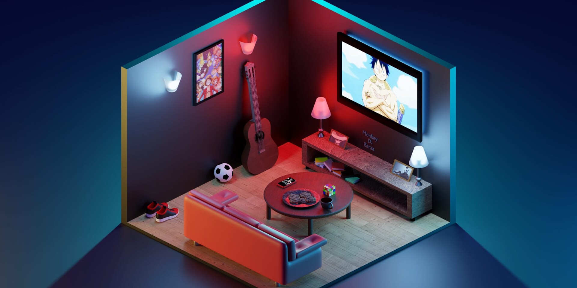 ArtStation - One piece da goat