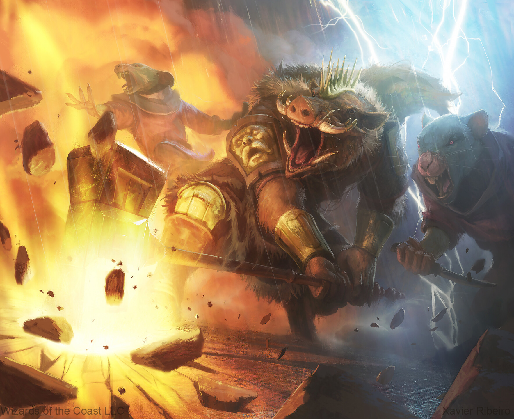 ArtStation - Raggadragga, Goreguts Boss - MTG