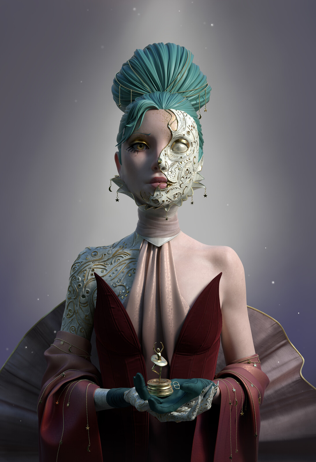 Amy Sharpe - Stylized 3D Character Illustration Tutorial