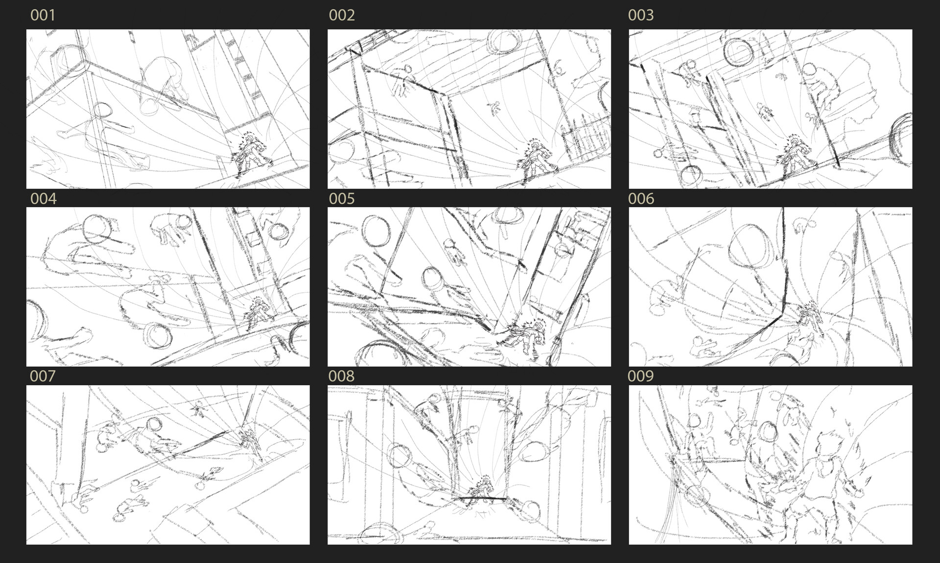 Lucas Simpson - Superpower Chase Keyframe