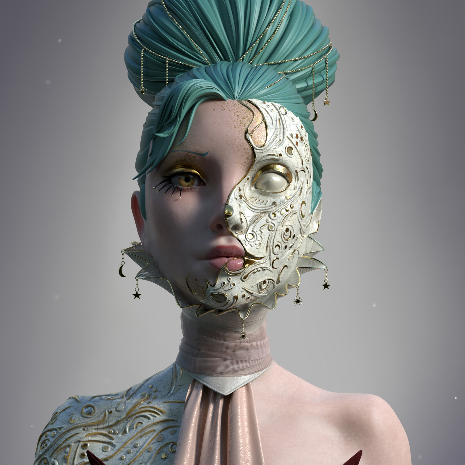 Amy Sharpe - Stylized 3D Character Illustration Tutorial