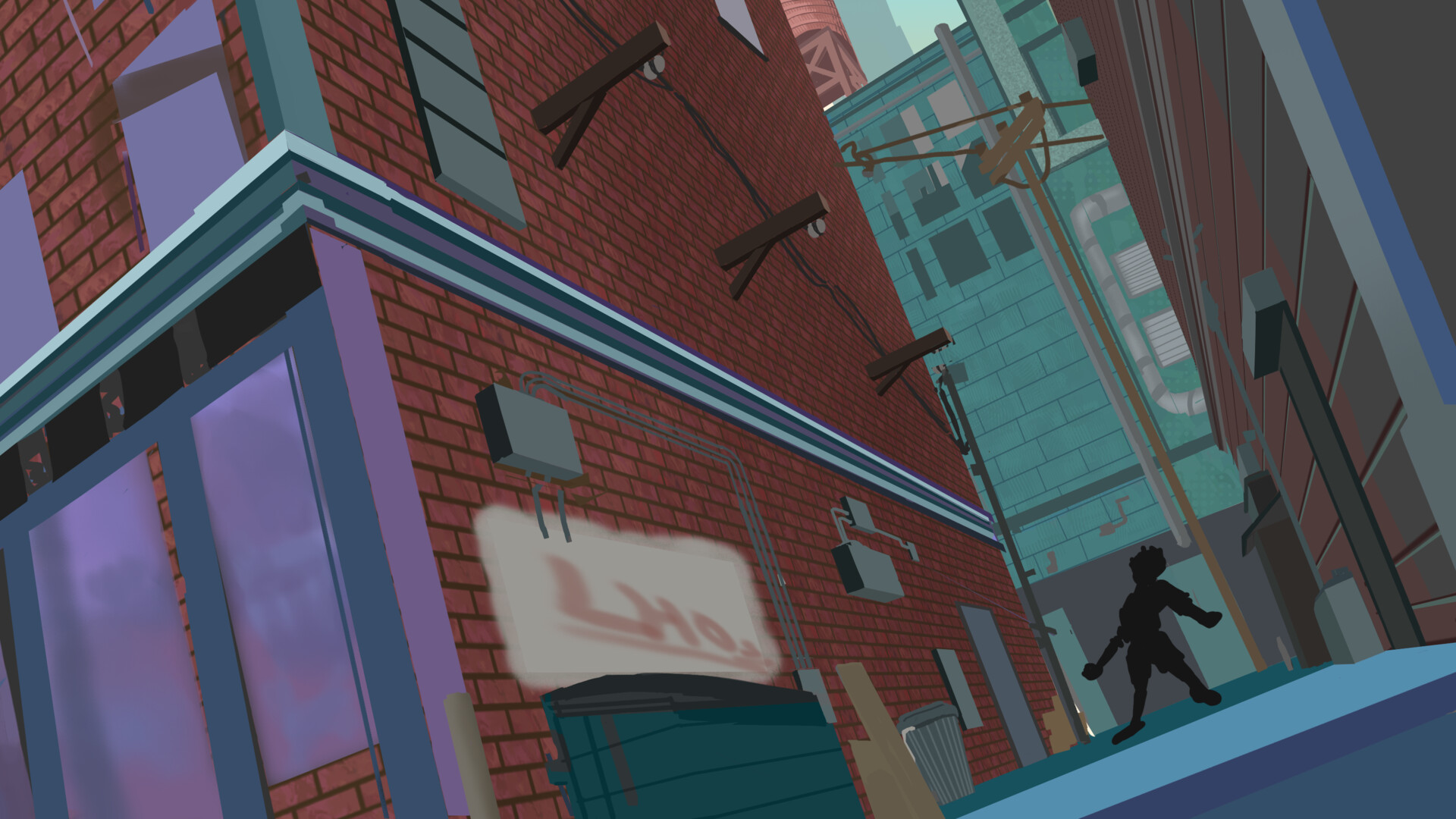 Lucas Simpson - Superpower Chase Keyframe