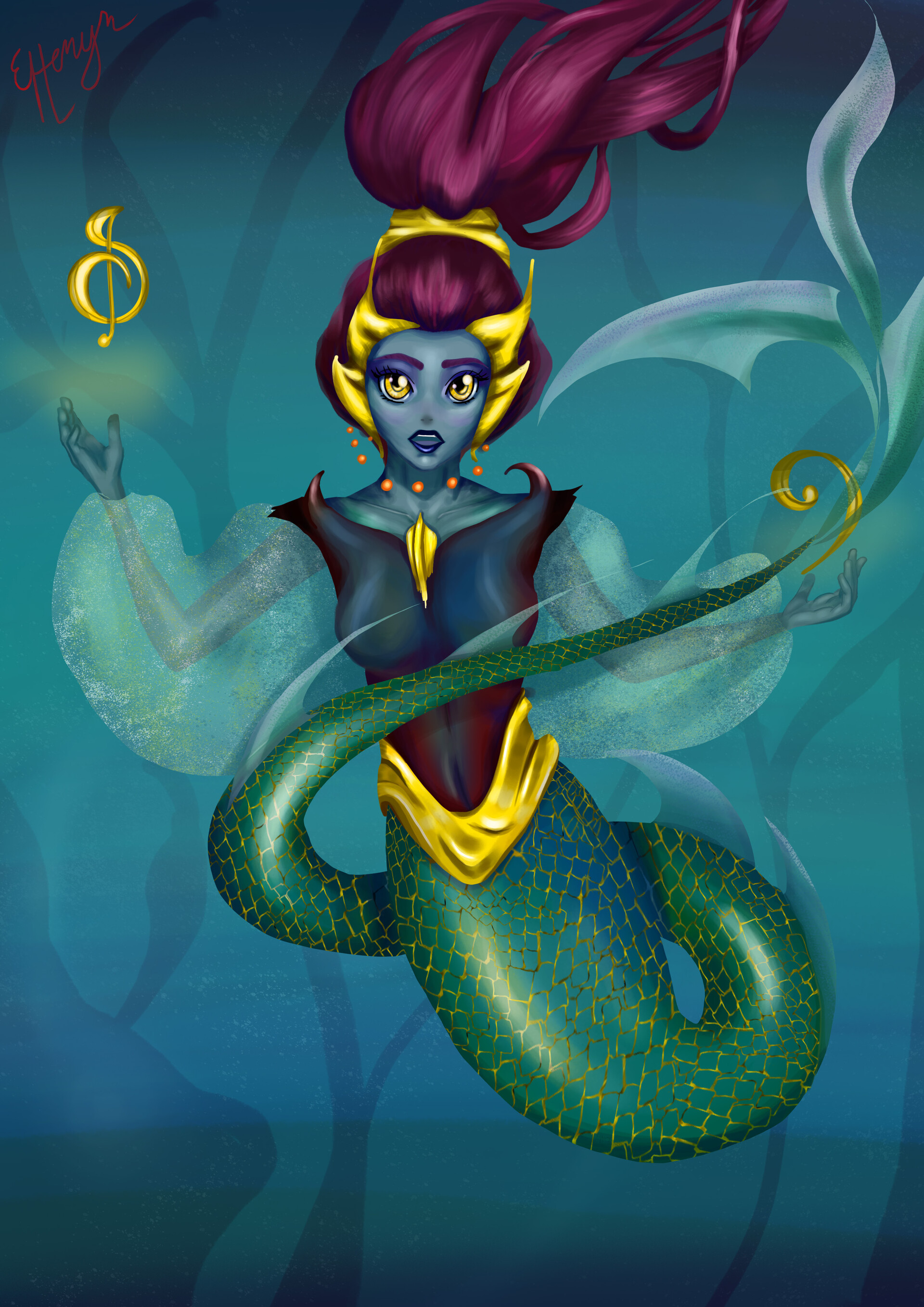 ArtStation - Mermaid Music