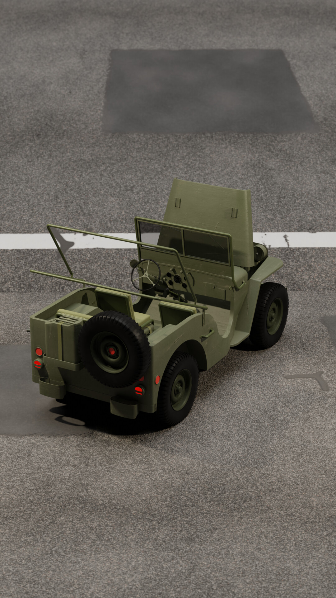 ArtStation - WWII Willys Military Jeep