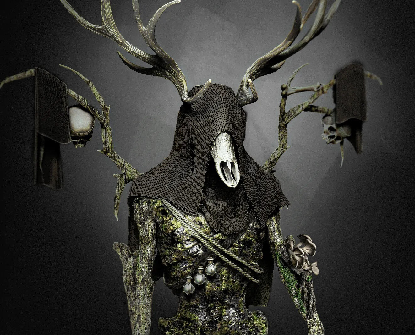 ArtStation - Leshen - Creature concept