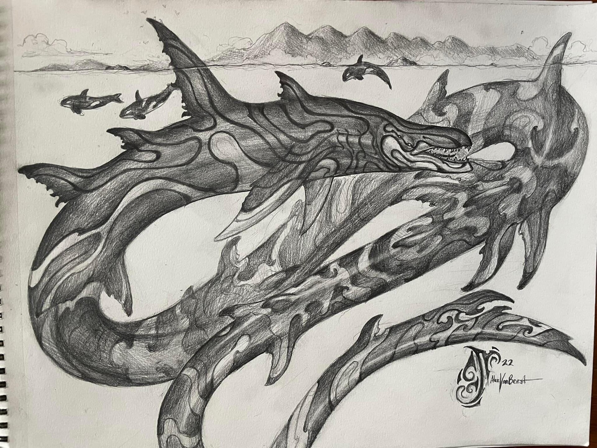 ArtStation - Tangaroa,The Māori God of The Ocean 🌊