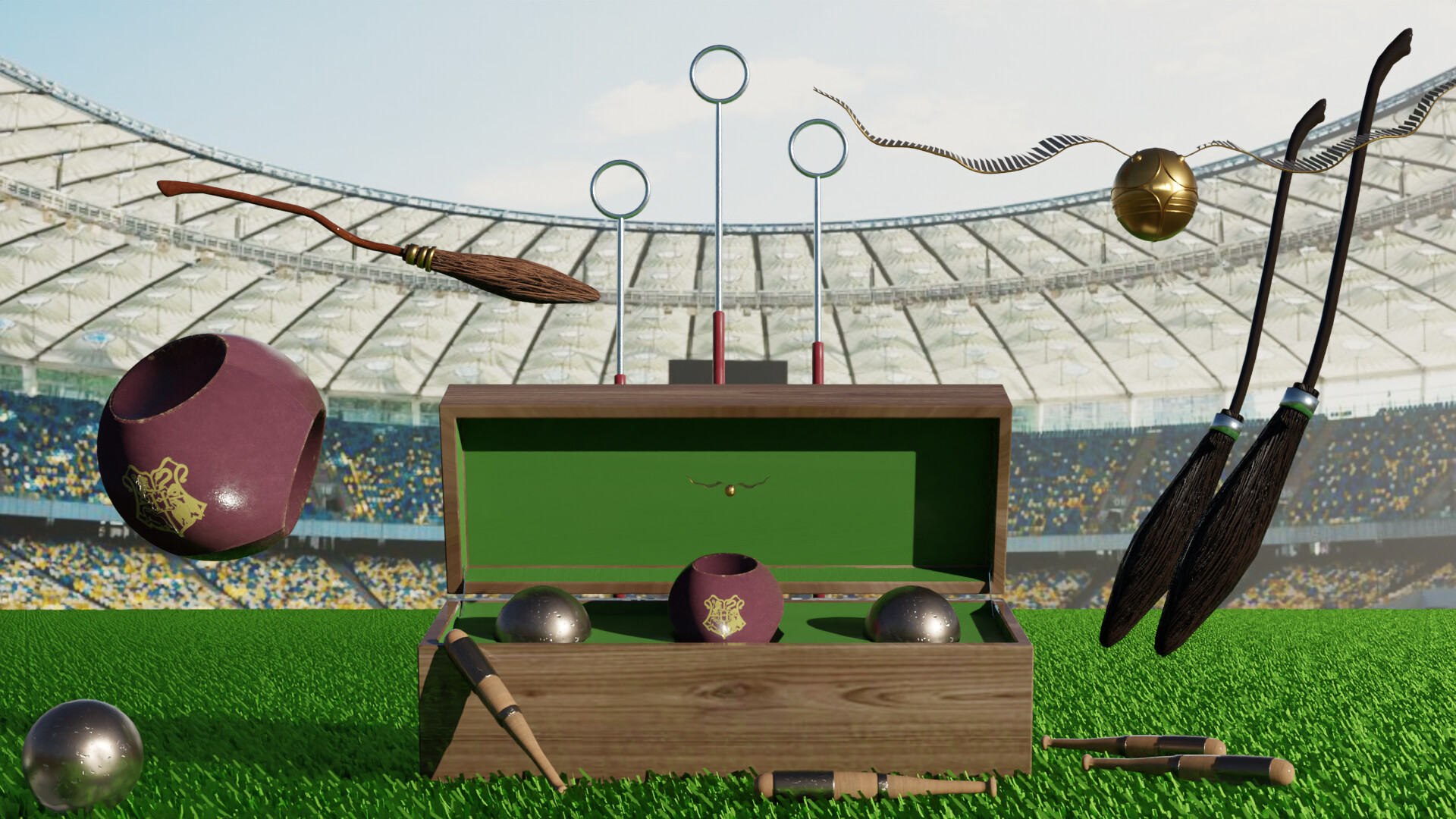 ArtStation - Quidditch 2022 World Finals