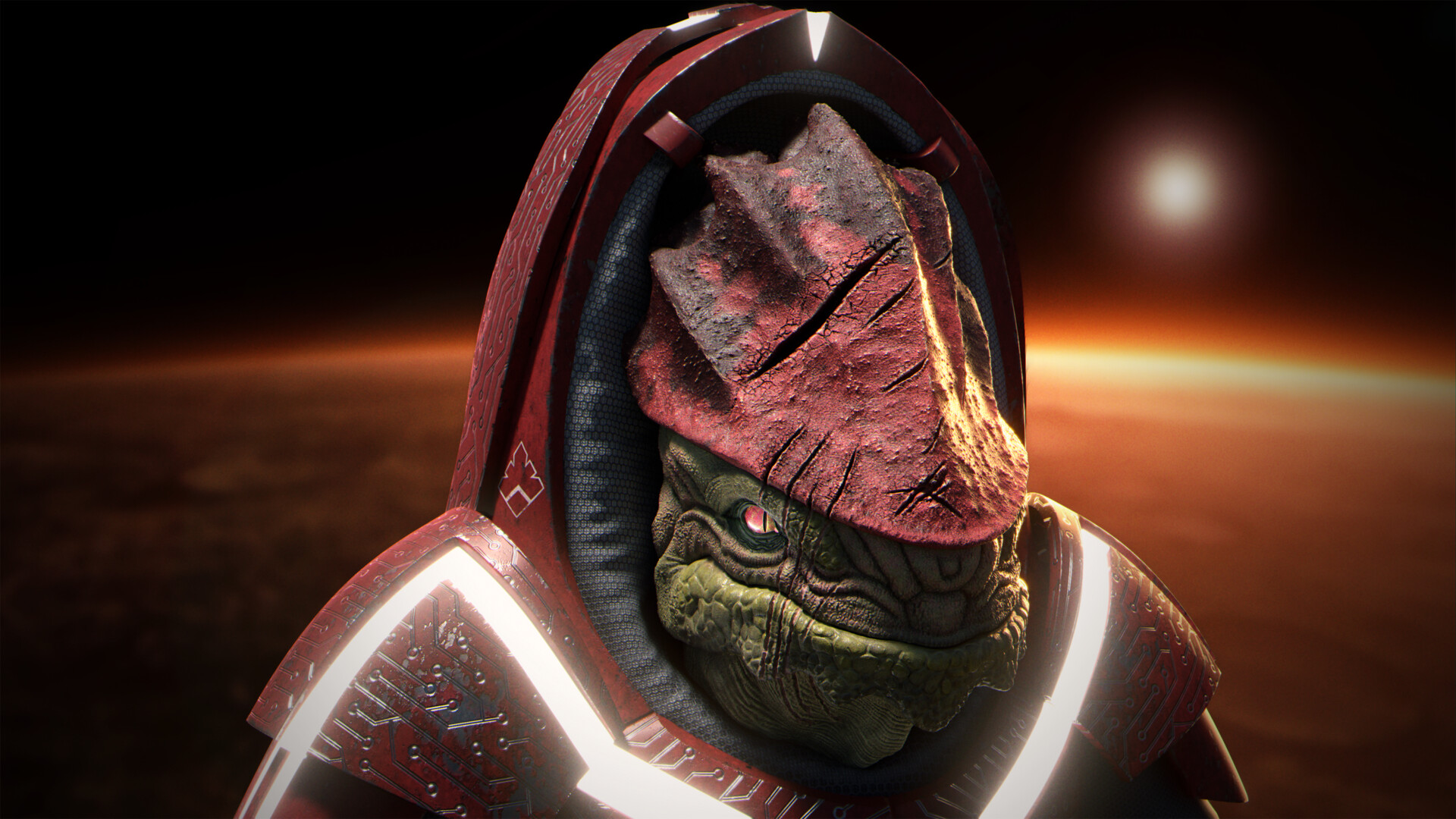 ArtStation - Wrex Reimagined