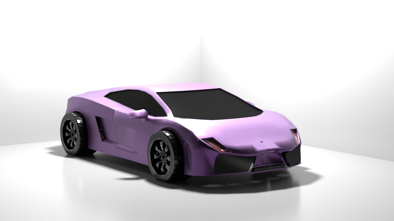 ArtStation - Lamborghini Gallardo 3D Model