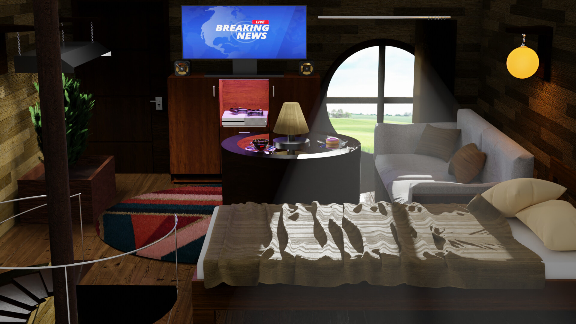 ArtStation - First Interior Design