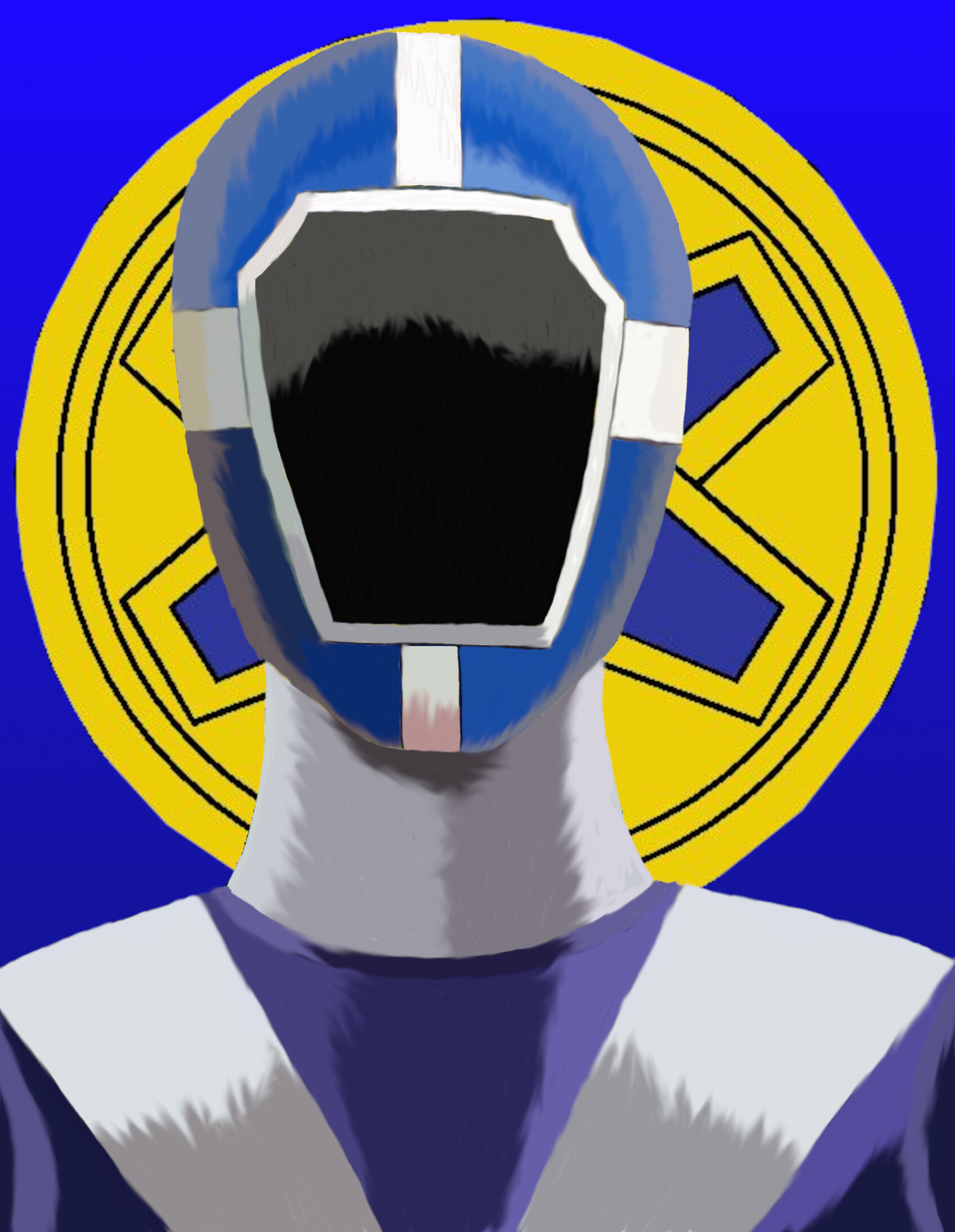 Power Rangers Lightspeed Rescue Blue Ranger