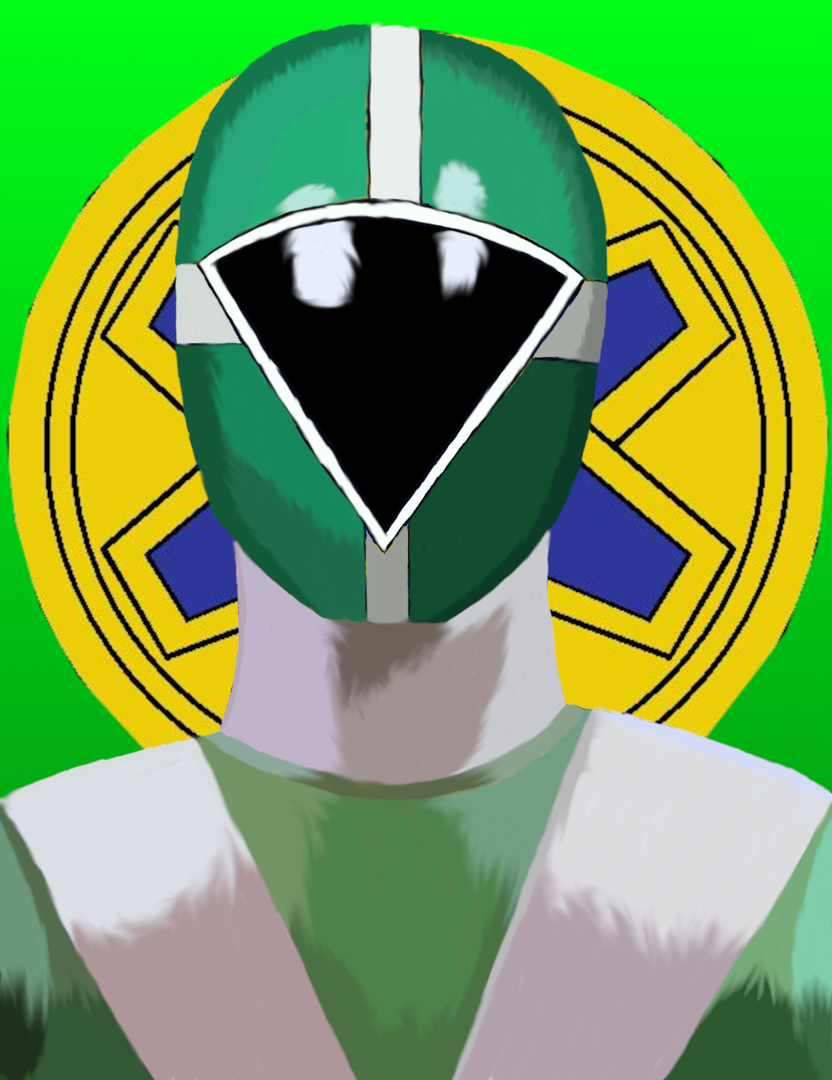 Power Rangers Lightspeed Rescue Green Ranger