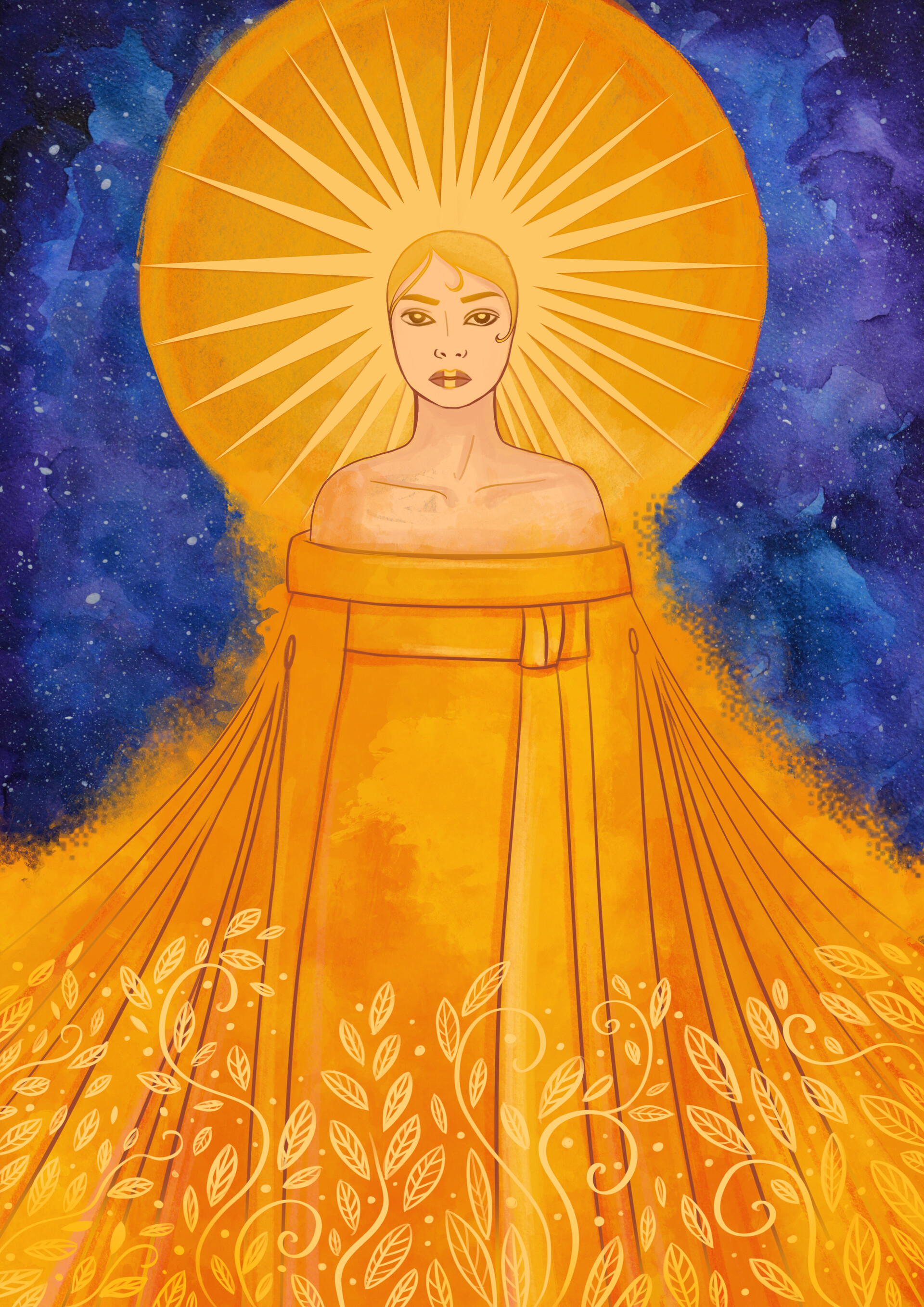 ArtStation - Sun Goddess